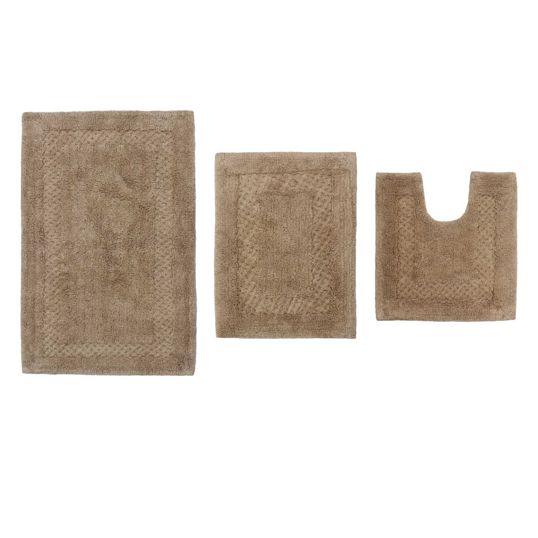 Classy Bathmat 3 Piece Bath Rug Collection | Swimsuits For All