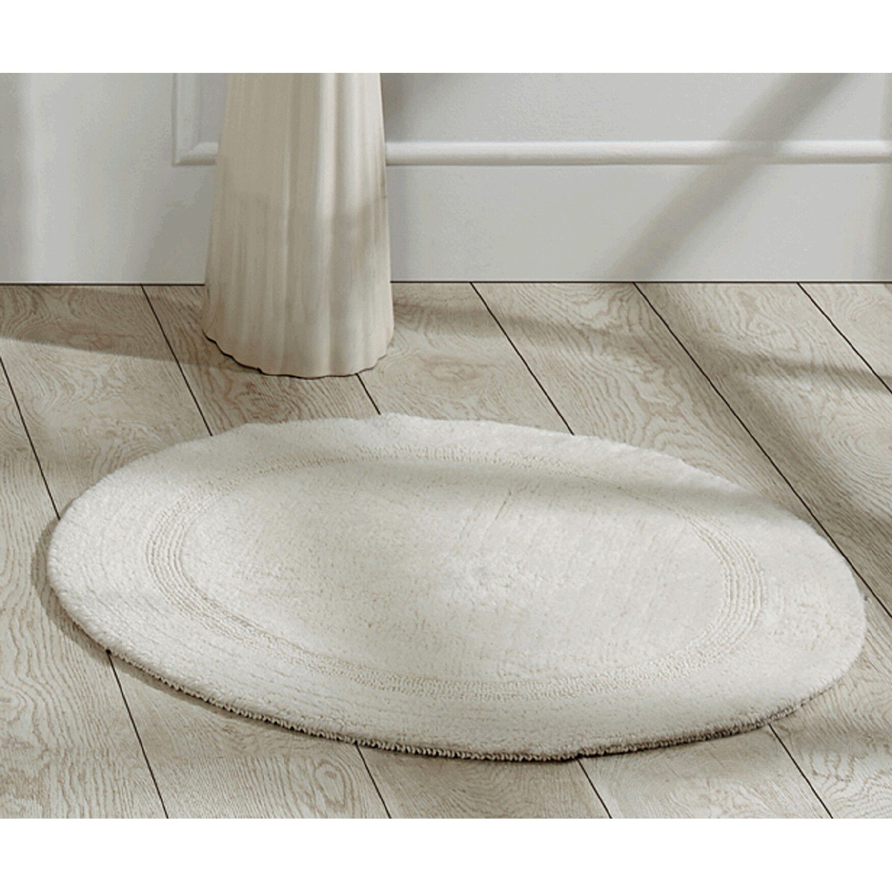 Lux Collections Bath Mat Rug 30" Round | Swimsuits For All