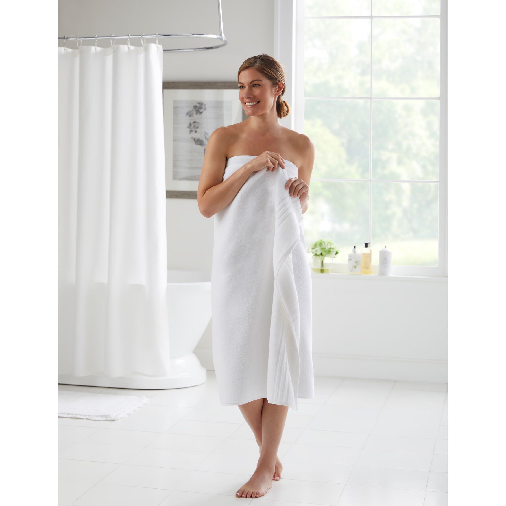 Zero Twist 100% Cotton Oversized Bath Sheet | Swimsuits For All