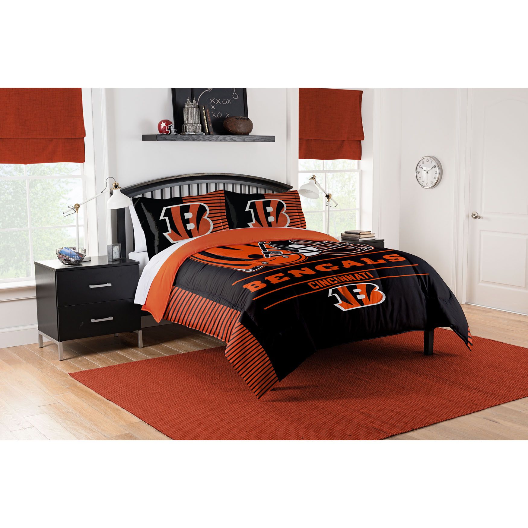 COMFORTER SET DRAFT-BENGALS | Swimsuits For All