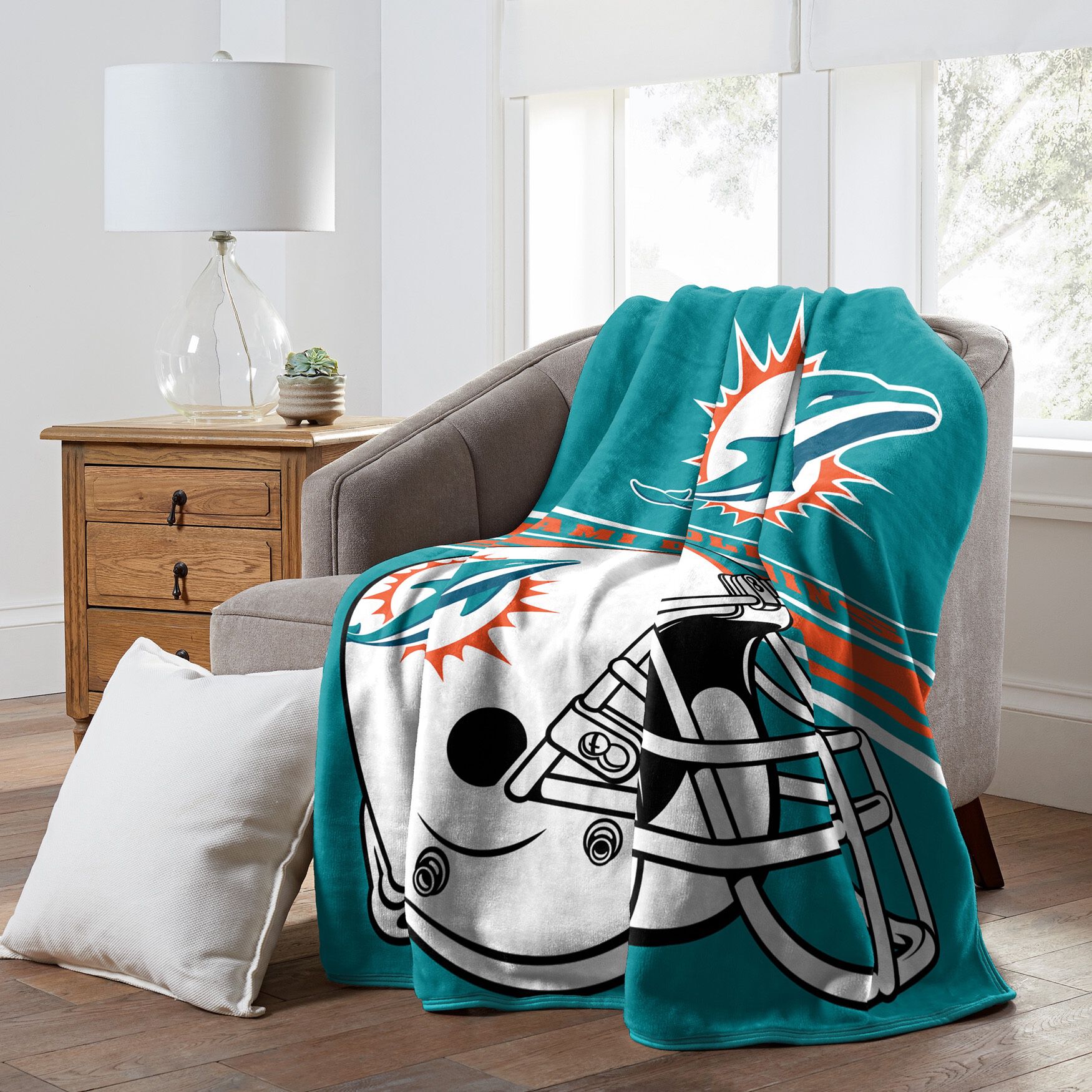 NFL RASCHEL SLANT-DOLPHINS | Swimsuits For All