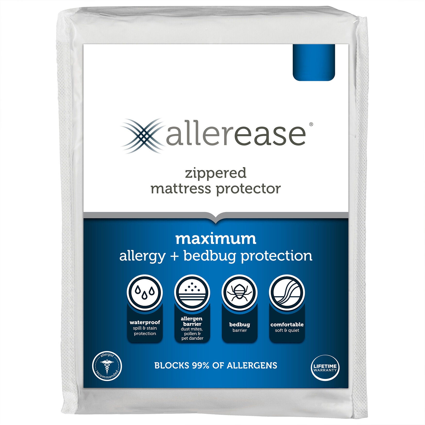 AllerEase Maximum Mattress Protector | Swimsuits For All