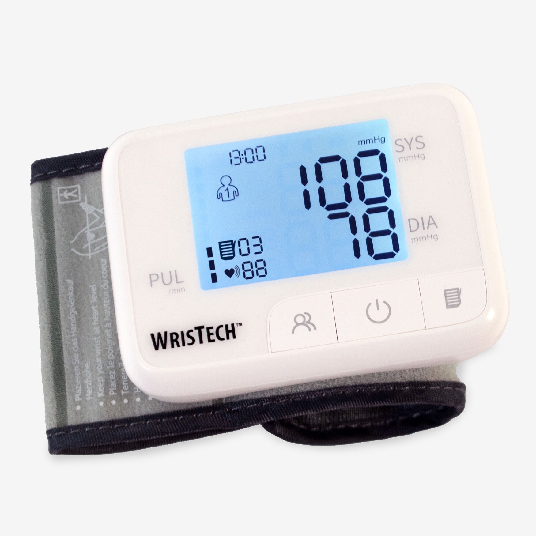 Talking Color Coded Wrist Blood Pressure Monitor | Swimsuits For All