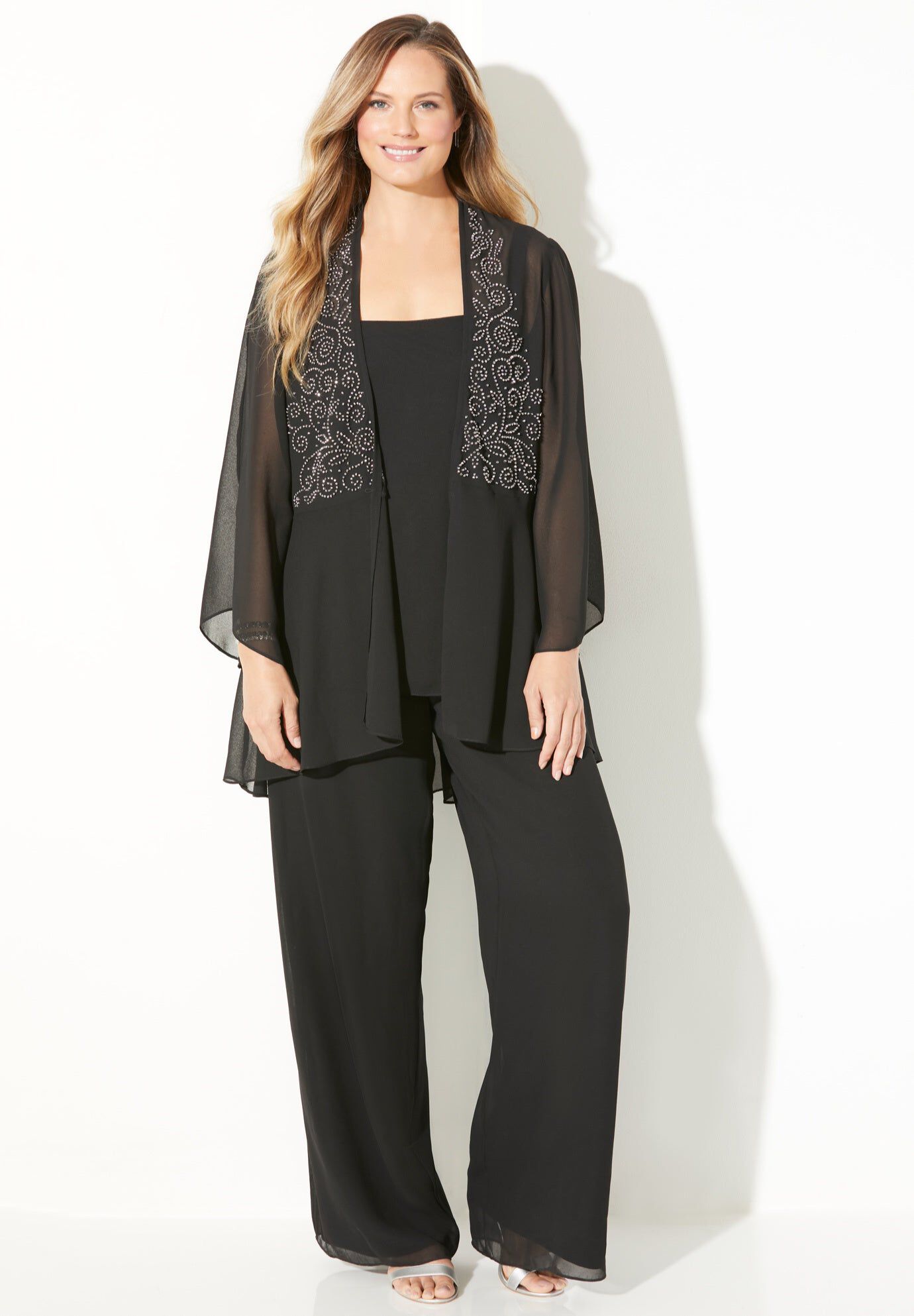 Masquerade Beaded Pant Set | Swimsuits For All