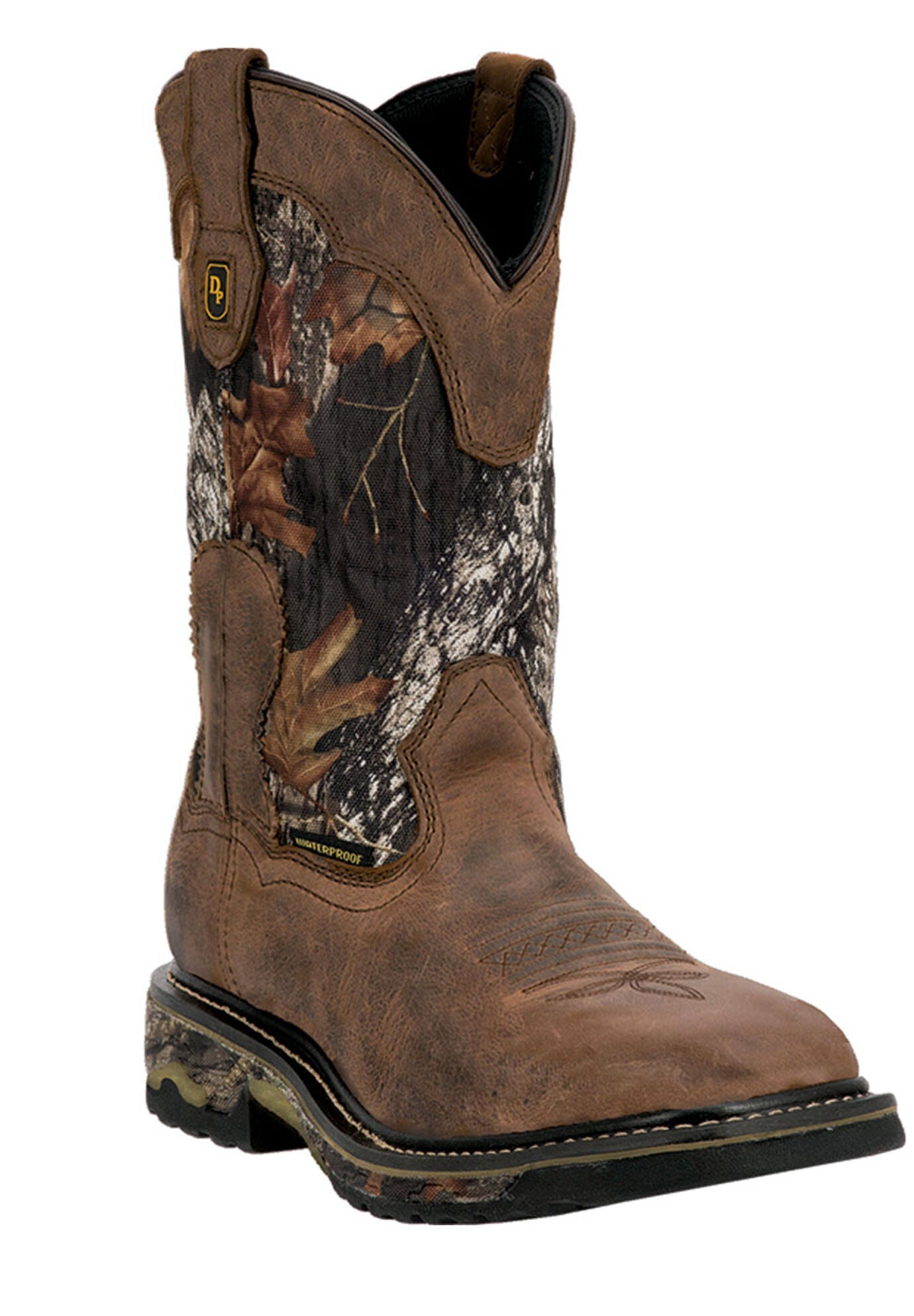 Dan Post Hunter Camo Shaft Steel Toe Boot | Swimsuits For All