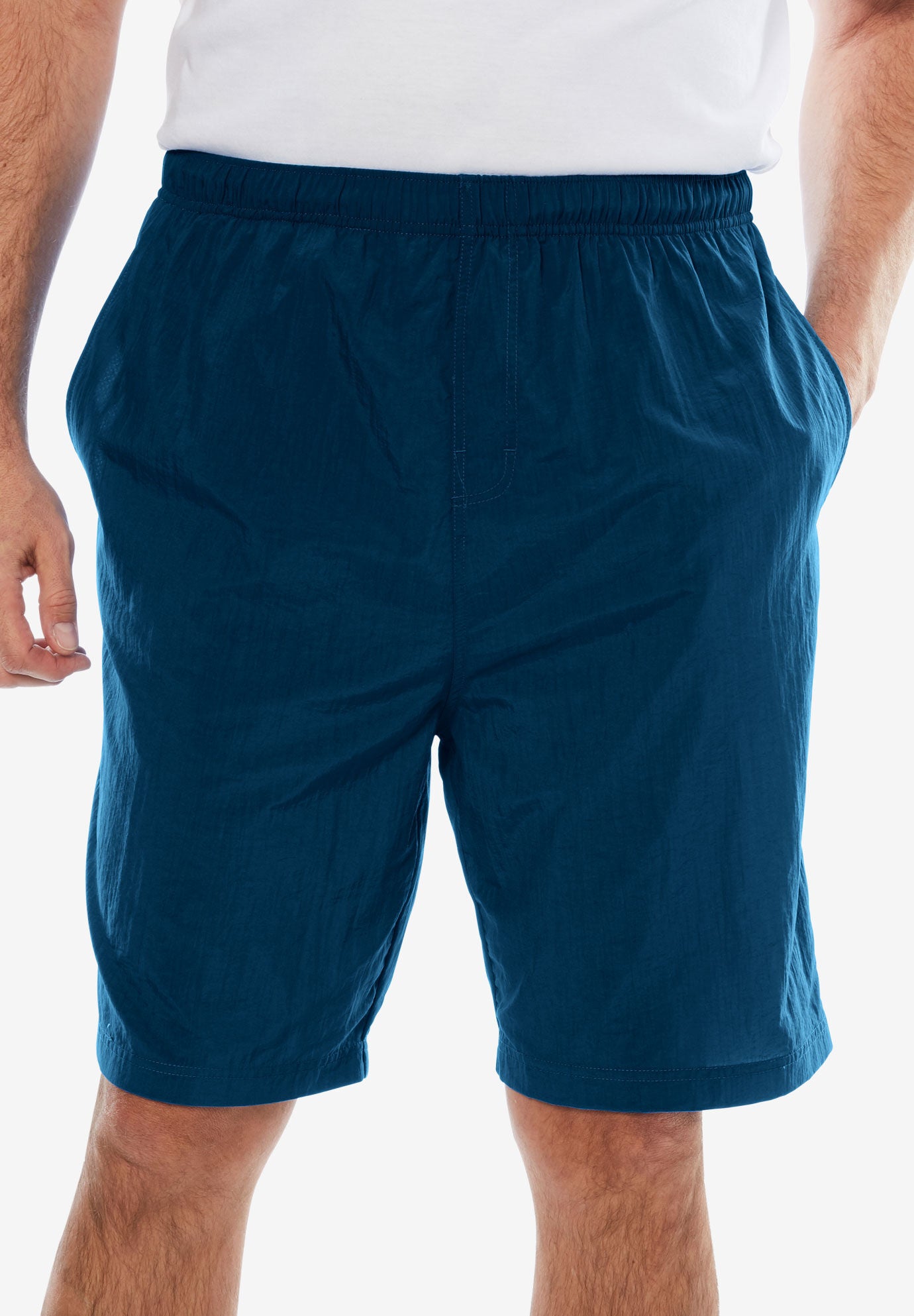 Everyday 8" Classic Swim Trunks, Navy | Swimsuits For All