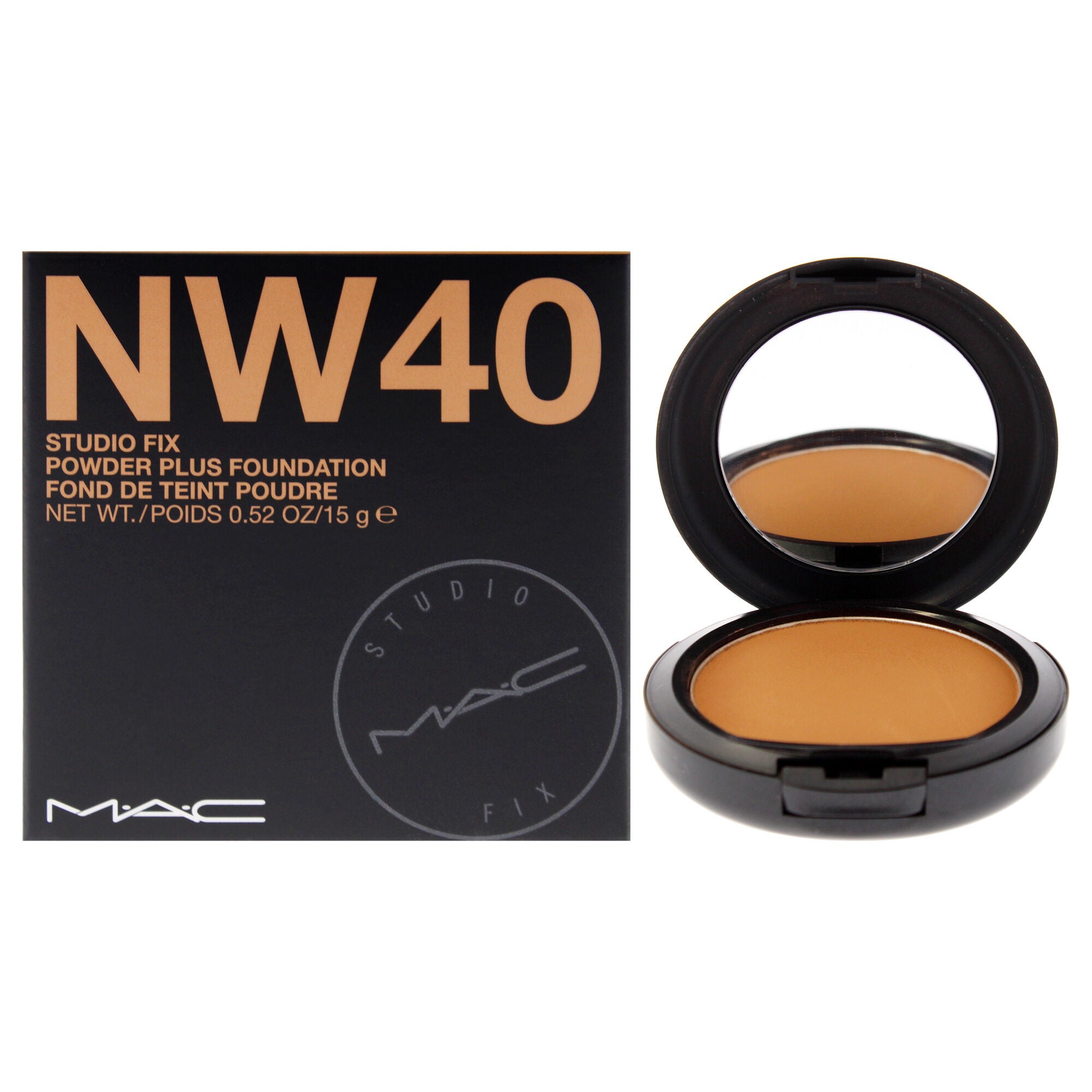 Studio Fix Powder Plus Foundation - NW40 by MAC for Women - 0.52 oz Foundation | Swimsuits For All