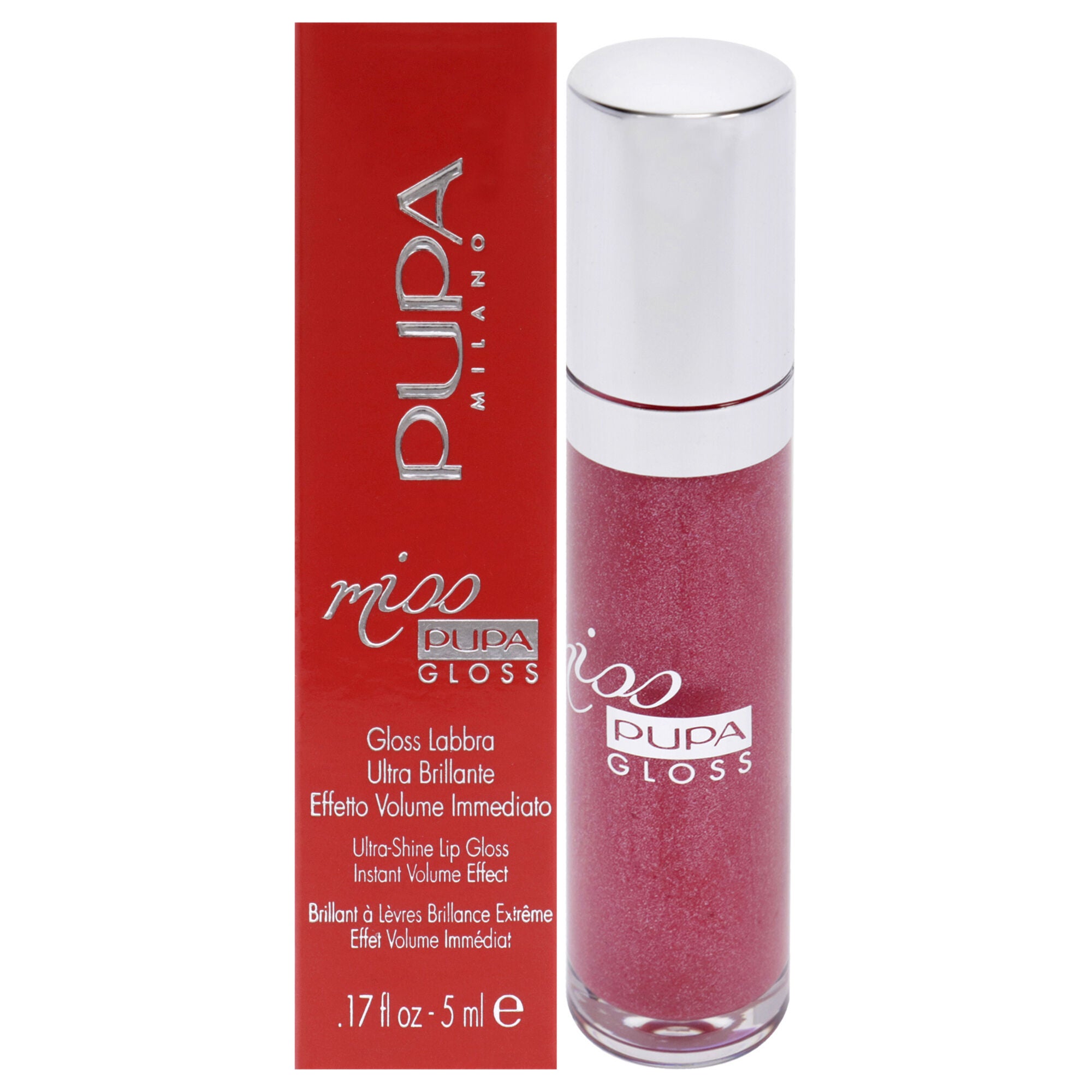 Miss Pupa Gloss Ultra-Shine Lip Gloss - 304 French Kiss by Pupa Milano ...