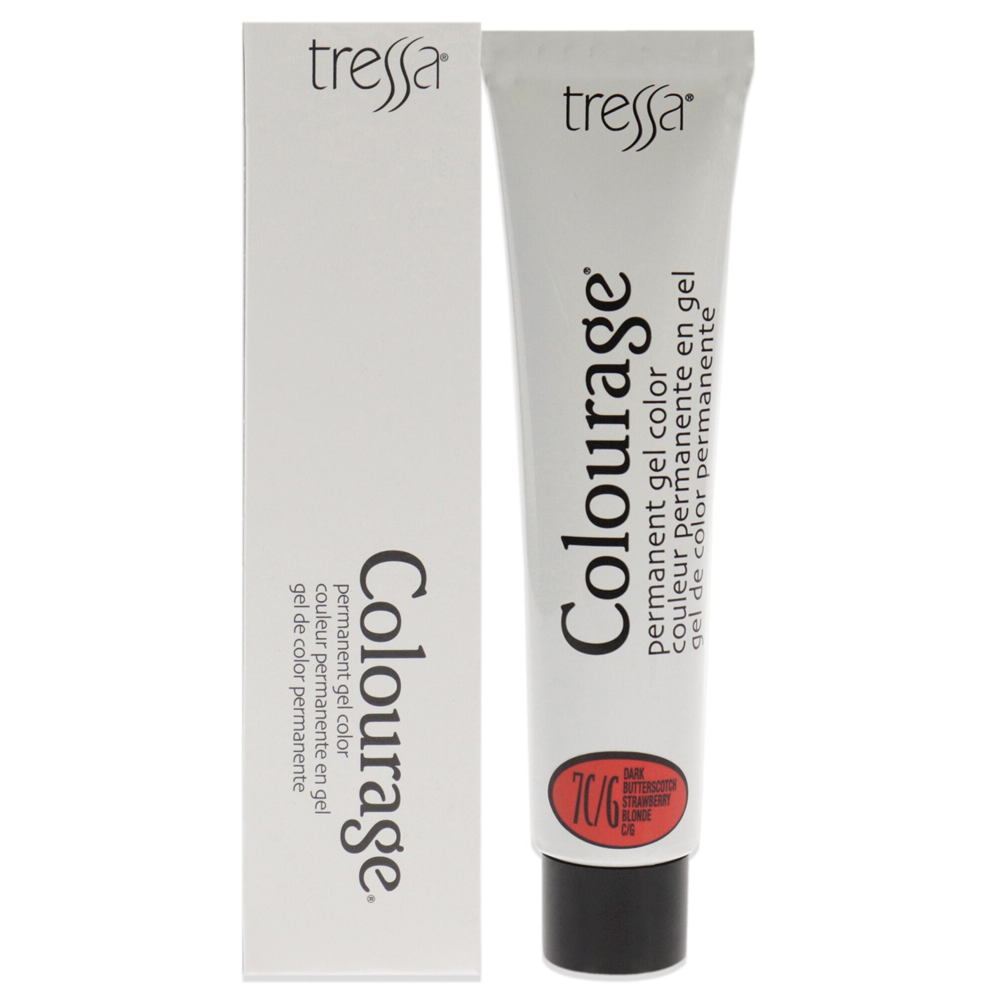 Colourage Permanent Gel Color - 7CG Dark Butterscotch Strawberry Blonde ...
