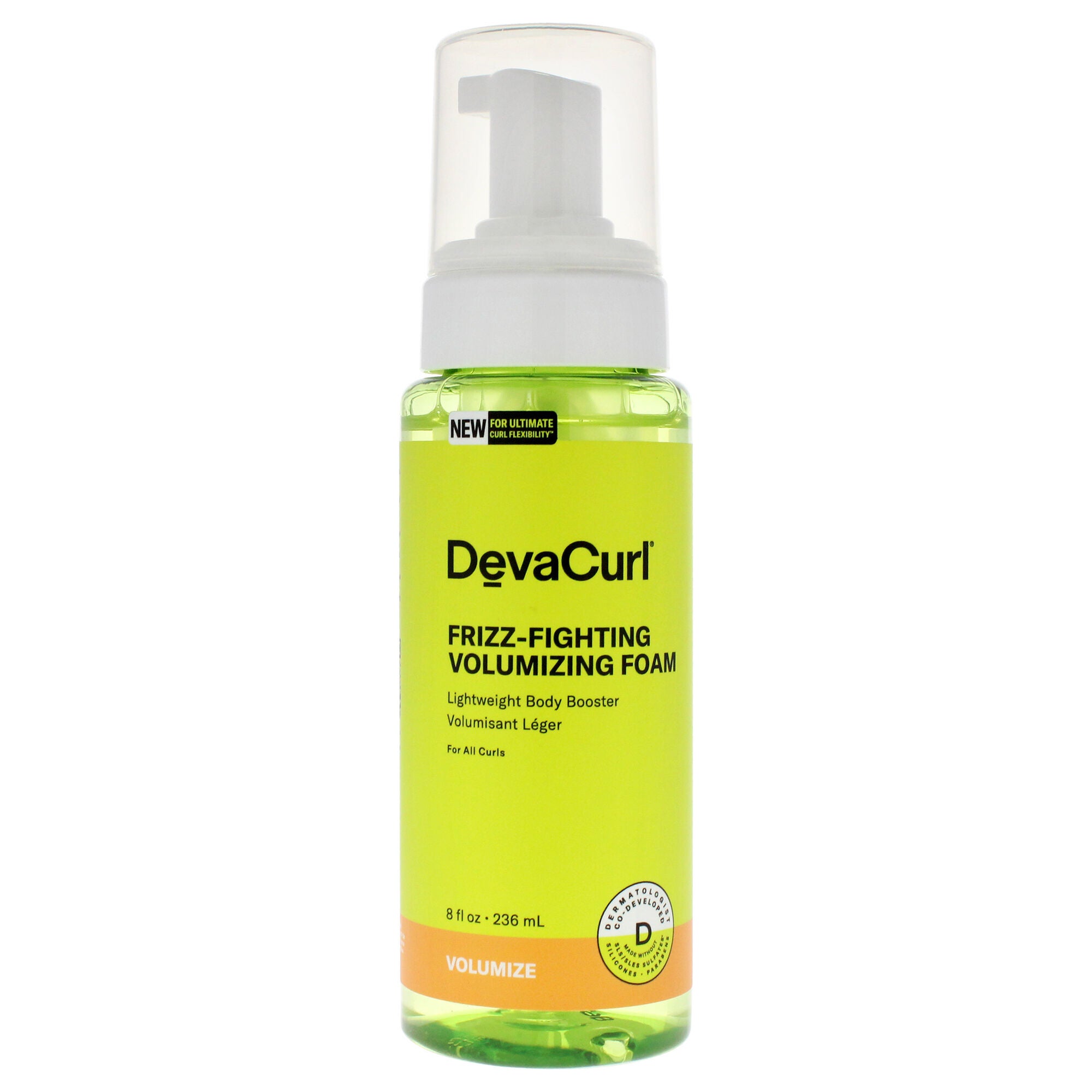 Frizz-Fighting Volumizing Foam-NP by DevaCurl for Unisex - 8 oz Foam ...