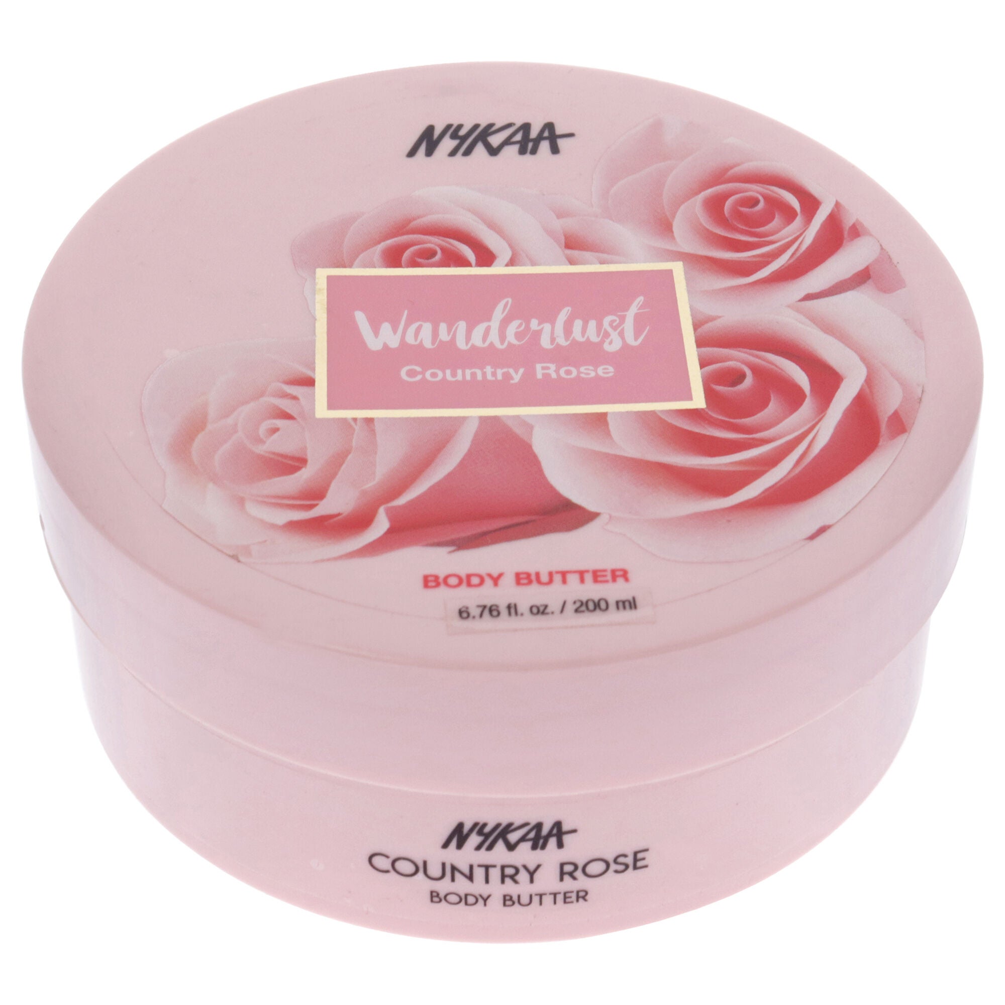 Wanderlust Body Butter - Country Rose by Nykaa Naturals for Women - 6.76 oz Body Cream ...