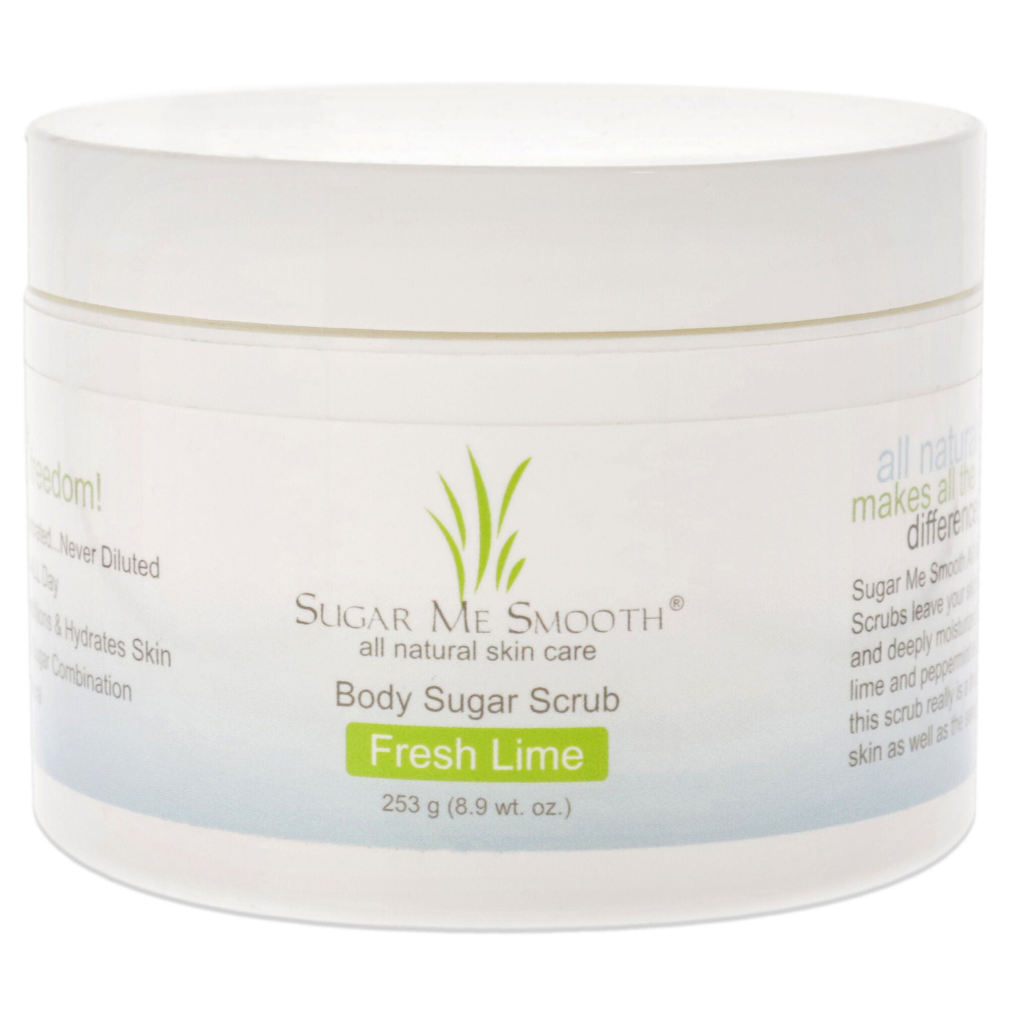 Body Scrub - Fresh Lime by Sugar Me Smooth for Unisex - 8.9 oz Scrub ...