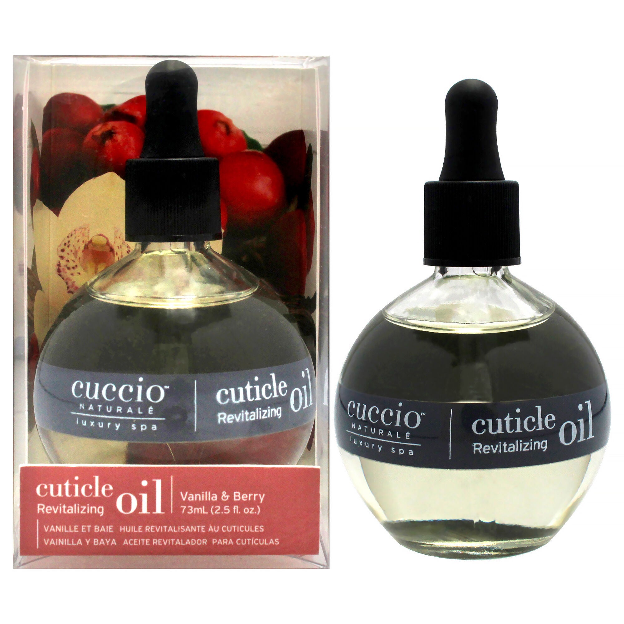 Cuticle Revitalizing Oil - Vanilla and Berry by Cuccio Naturale for ...