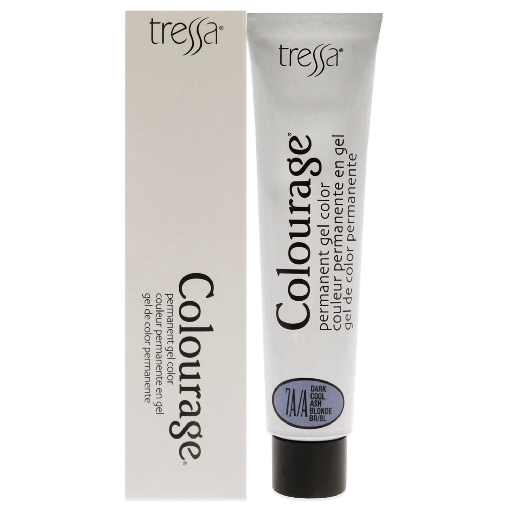 Colourage Permanent Gel Color - 7AA Dark Cool Ash Blonde by Tressa for ...