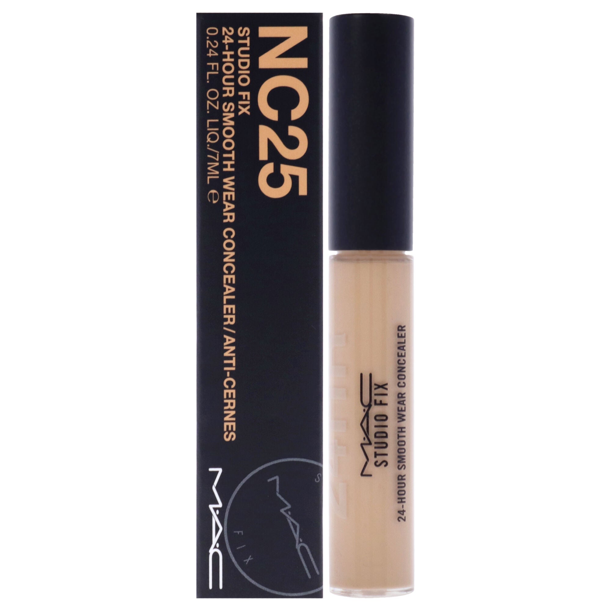 Studio Fix 24 Hour Smooth Wear Concealer - NC25 by MAC for Women - 0.24 ...
