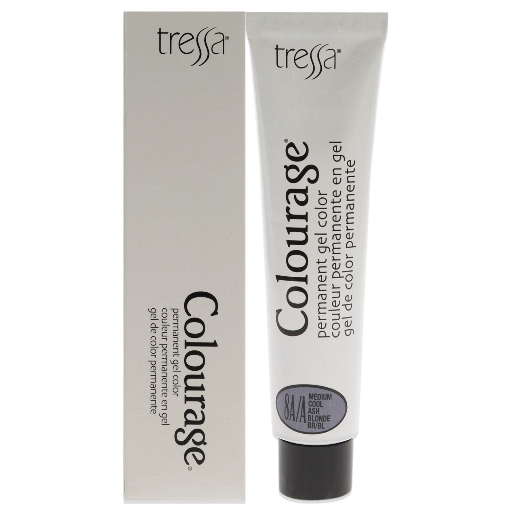 Colourage Permanent Gel Color - 8AA Medium Cool Ash Blonde by Tressa ...