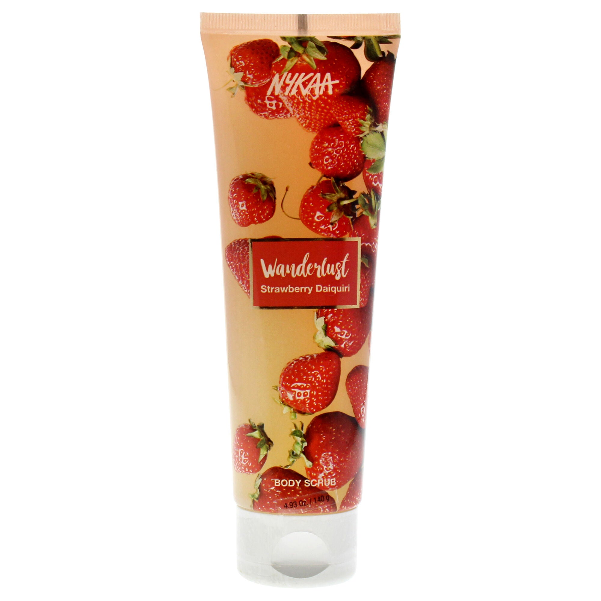 Wanderlust Body Scrub - Strawberry Daiquiri by Nykaa Naturals for Women - 4.93 oz Scrub ...
