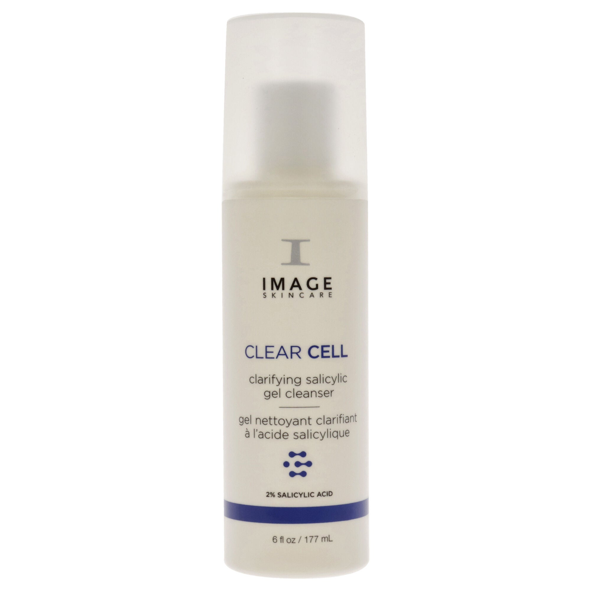 Clear Cell Clarifying Salicylic Gel Cleanser by Image for Unisex - 6 oz ...