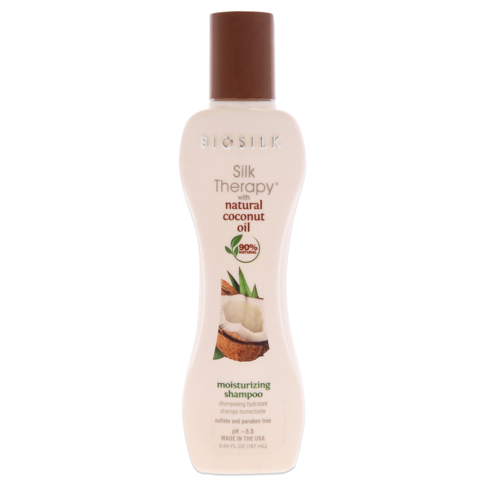 Silk Therapy with Organic Coconut Oil Moisturizing Shampoo by Biosilk ...