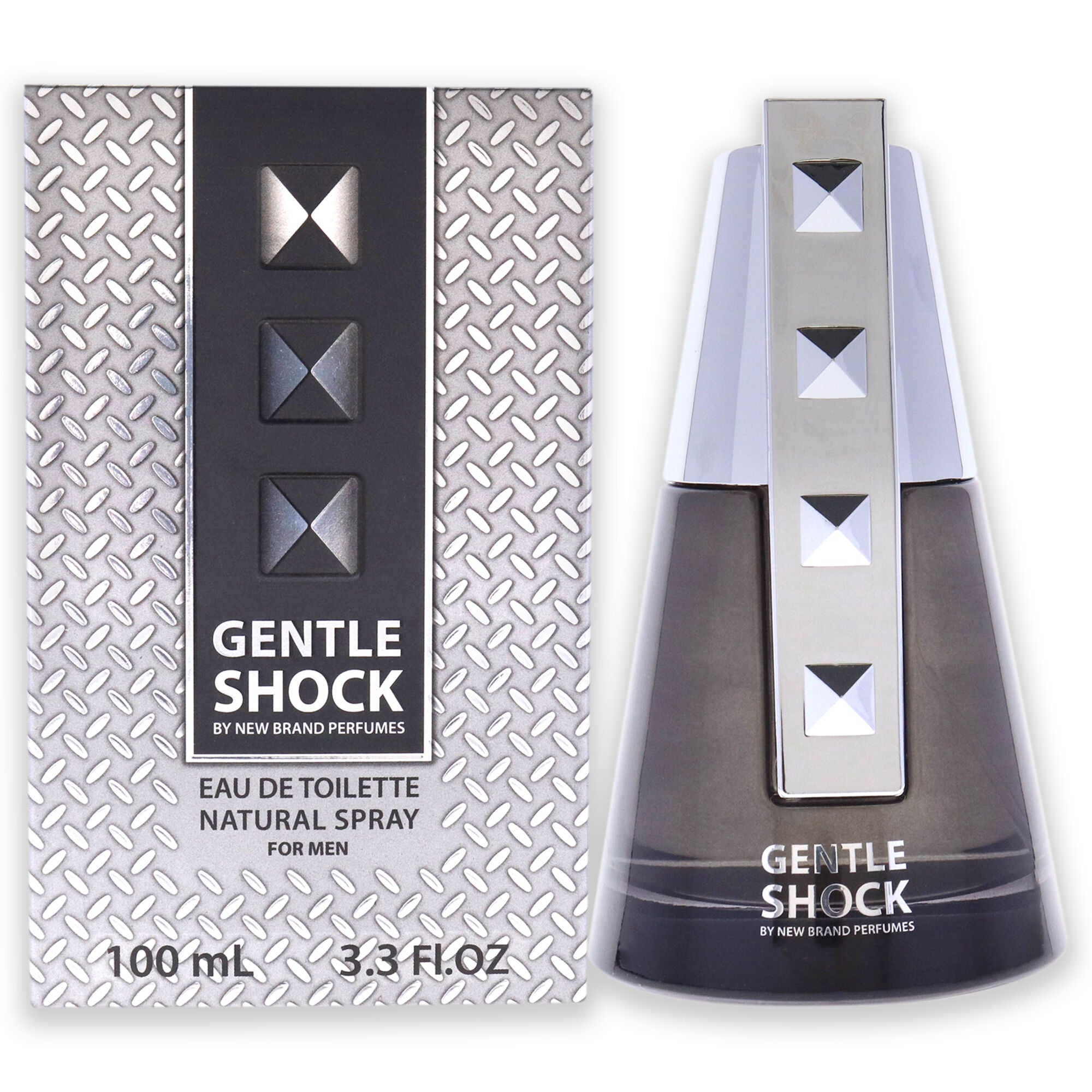 Gentle Shock by New Brand for Men - 3.3 oz EDT Spray | Swimsuits For All