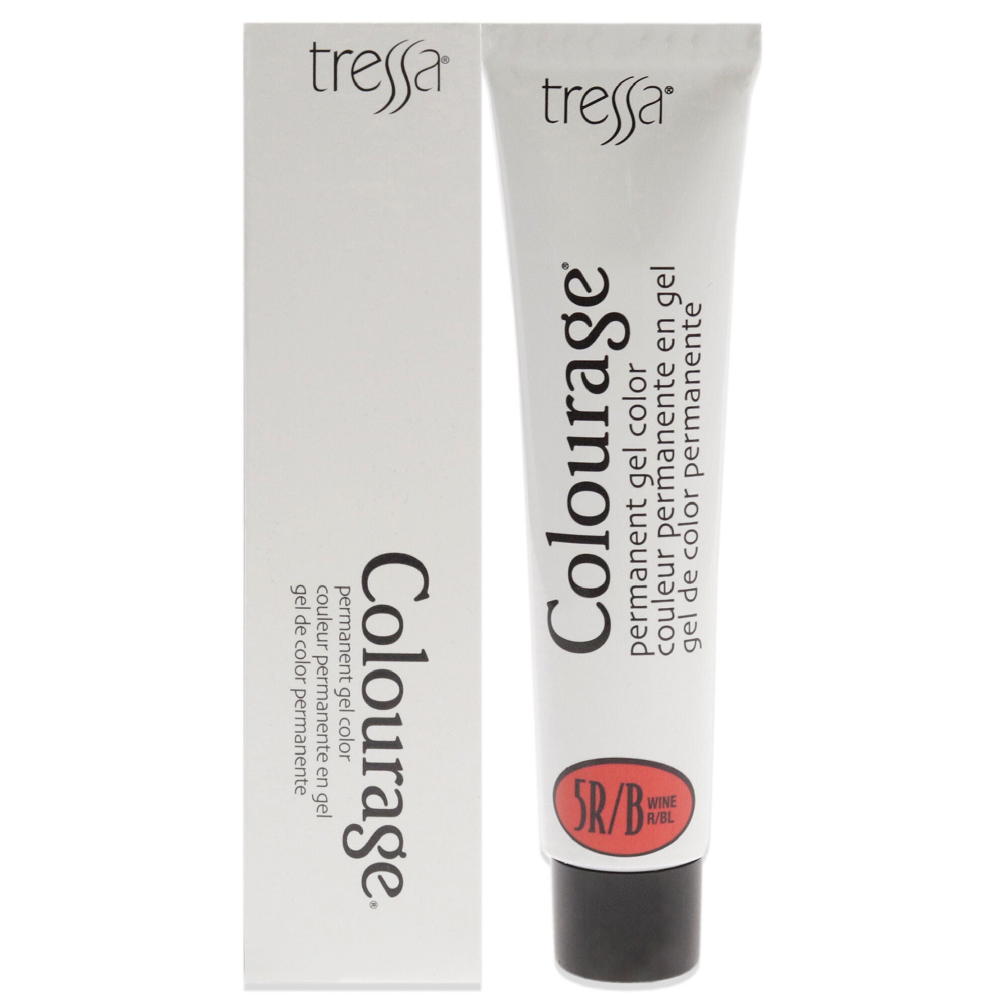 Colourage Permanent Gel Color - 5RB Wine by Tressa for Unisex - 2 oz ...