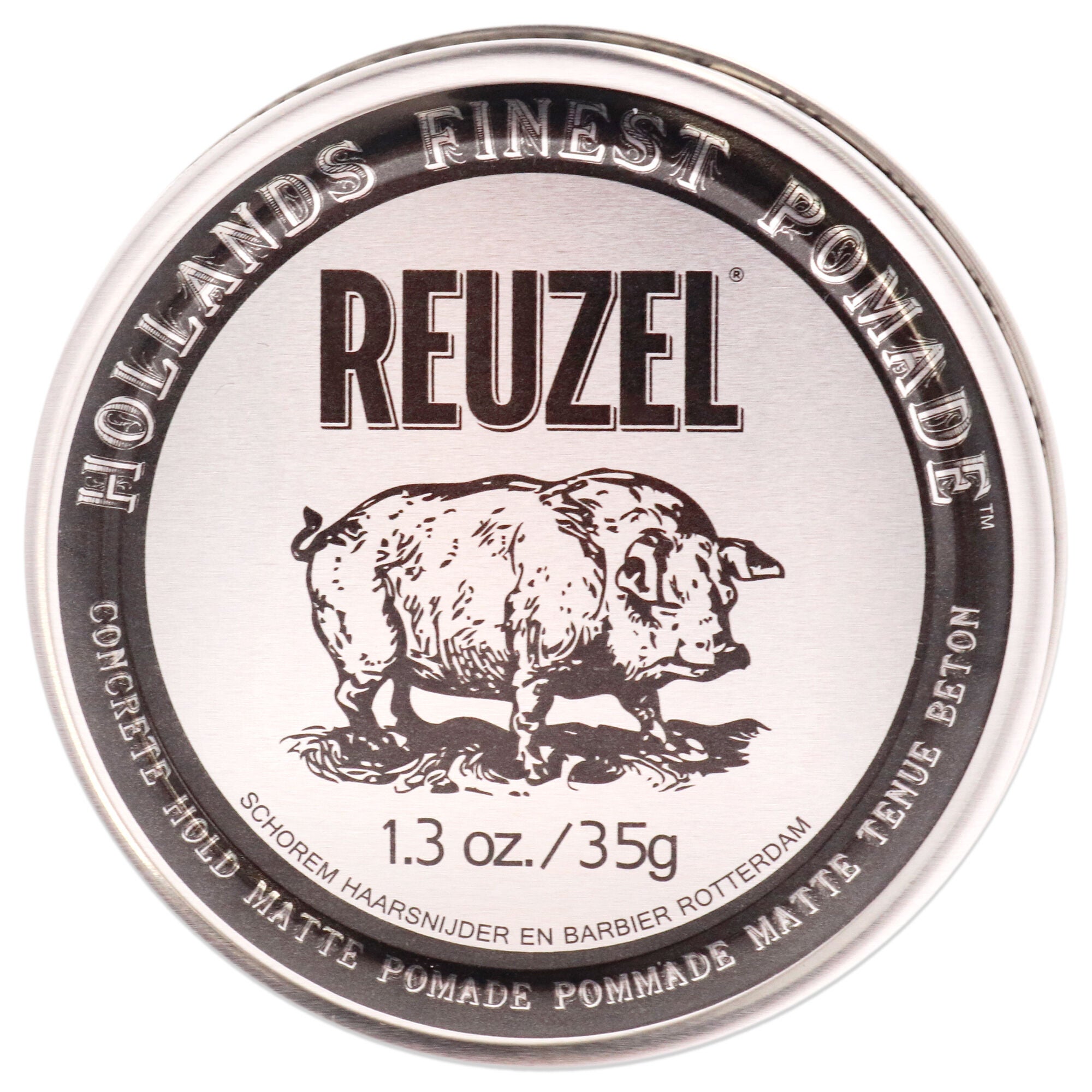 Concrete Hold Matte Pomade by Reuzel for Men - 1.3 oz Pomade ...