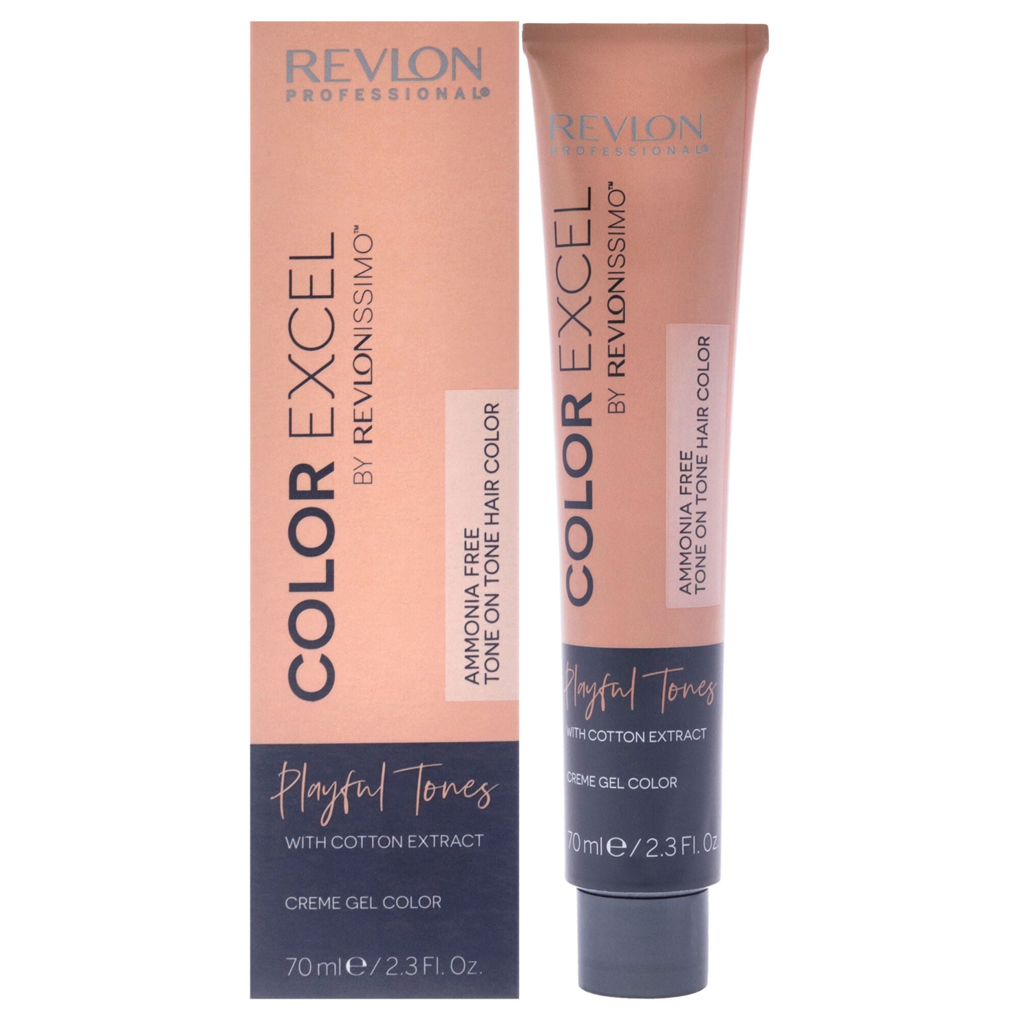 Revlonissimo Color Excel - 400 Peach by Revlon for Unisex - 2.3 oz Hair ...