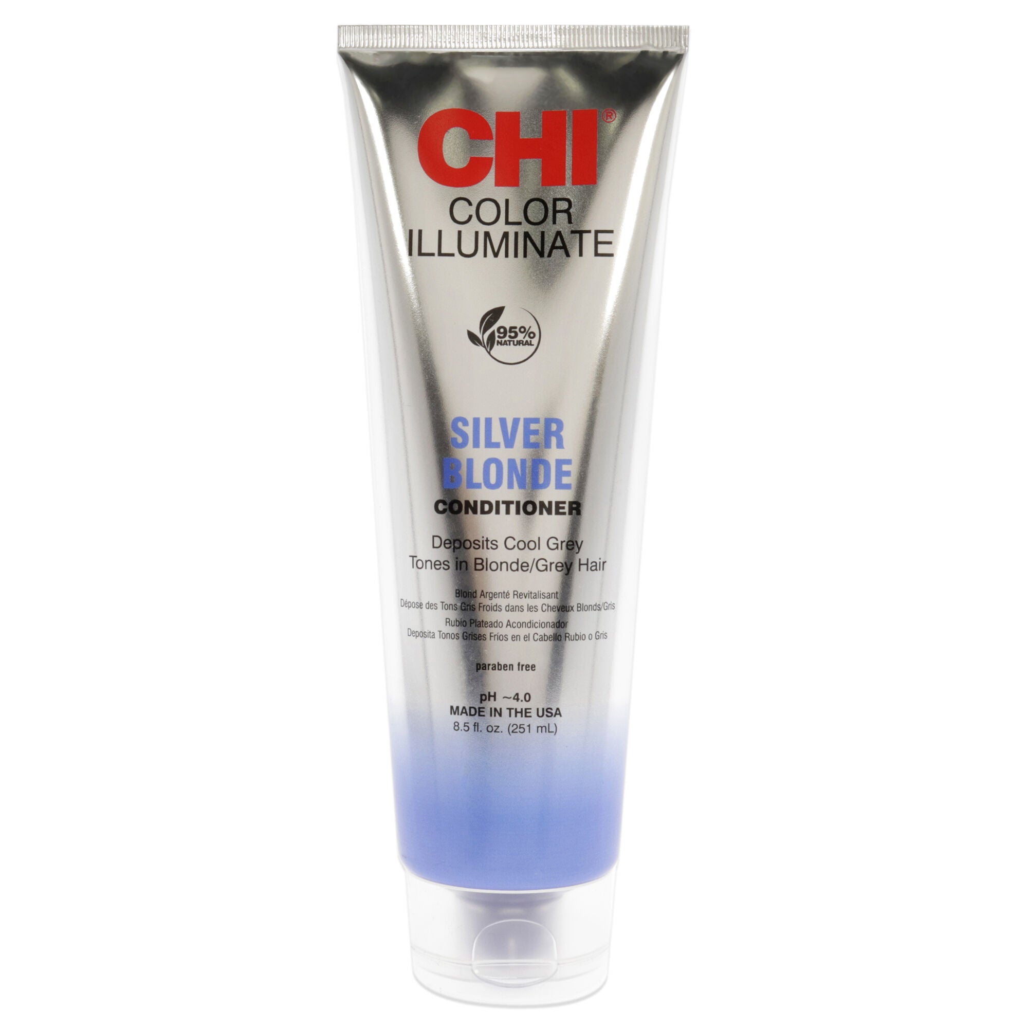 Ionic Color Illuminate Conditioner - Silver Blonde by CHI for Unisex ...