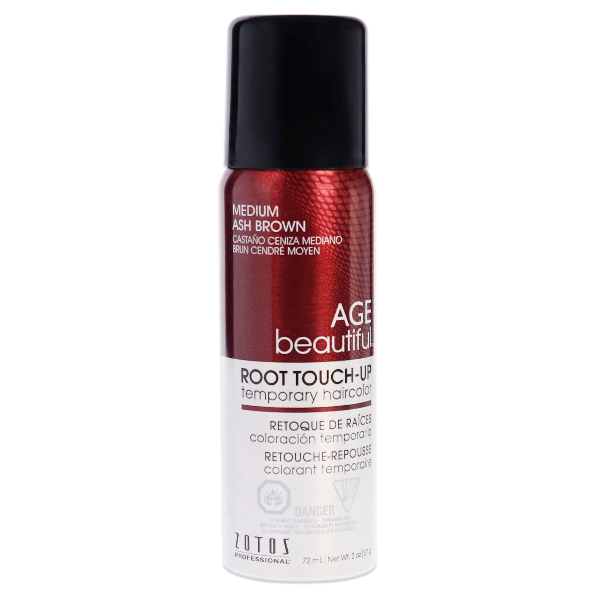 Root Touch Up Temporary Haircolor Spray - Medium Ash Brown by ...