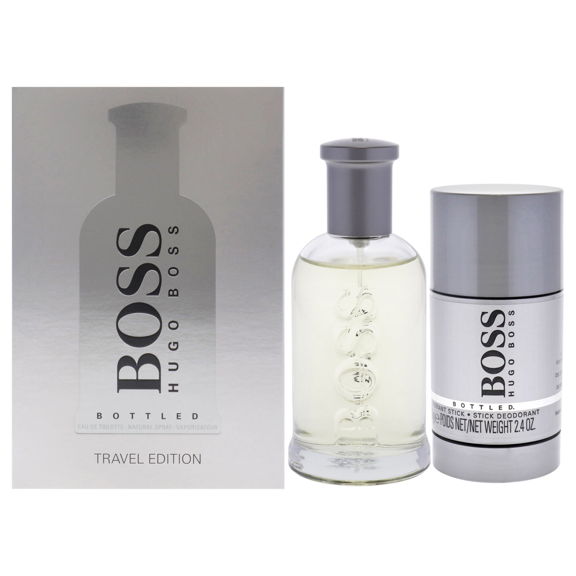 Boss No. 6 by Hugo Boss for Men - 2 Pc Gift Set 3.3oz EDT Spray, 2.4oz ...