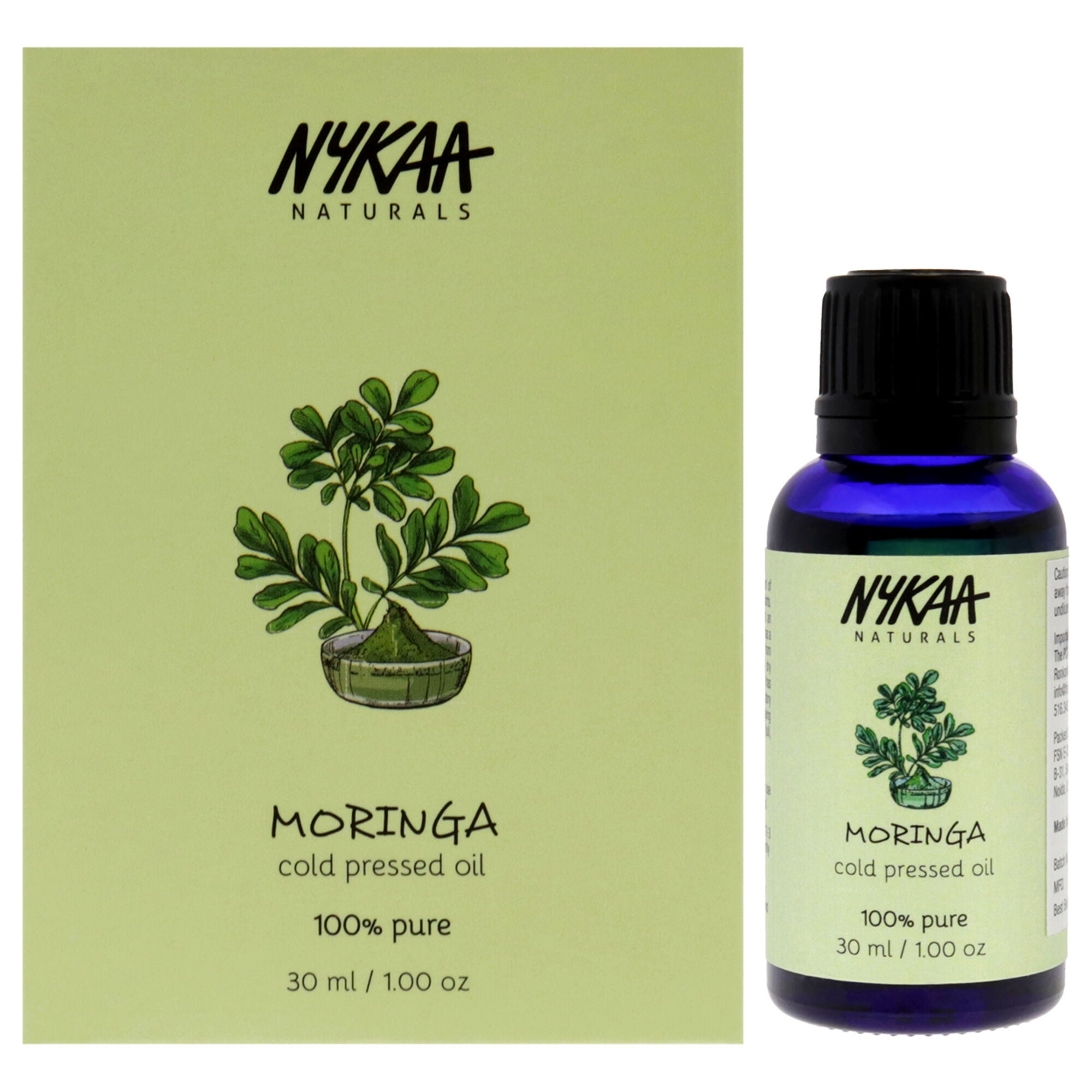 100 Percent Pure Cold Pressed Oil - Moringa by Nykaa Naturals for Women ...