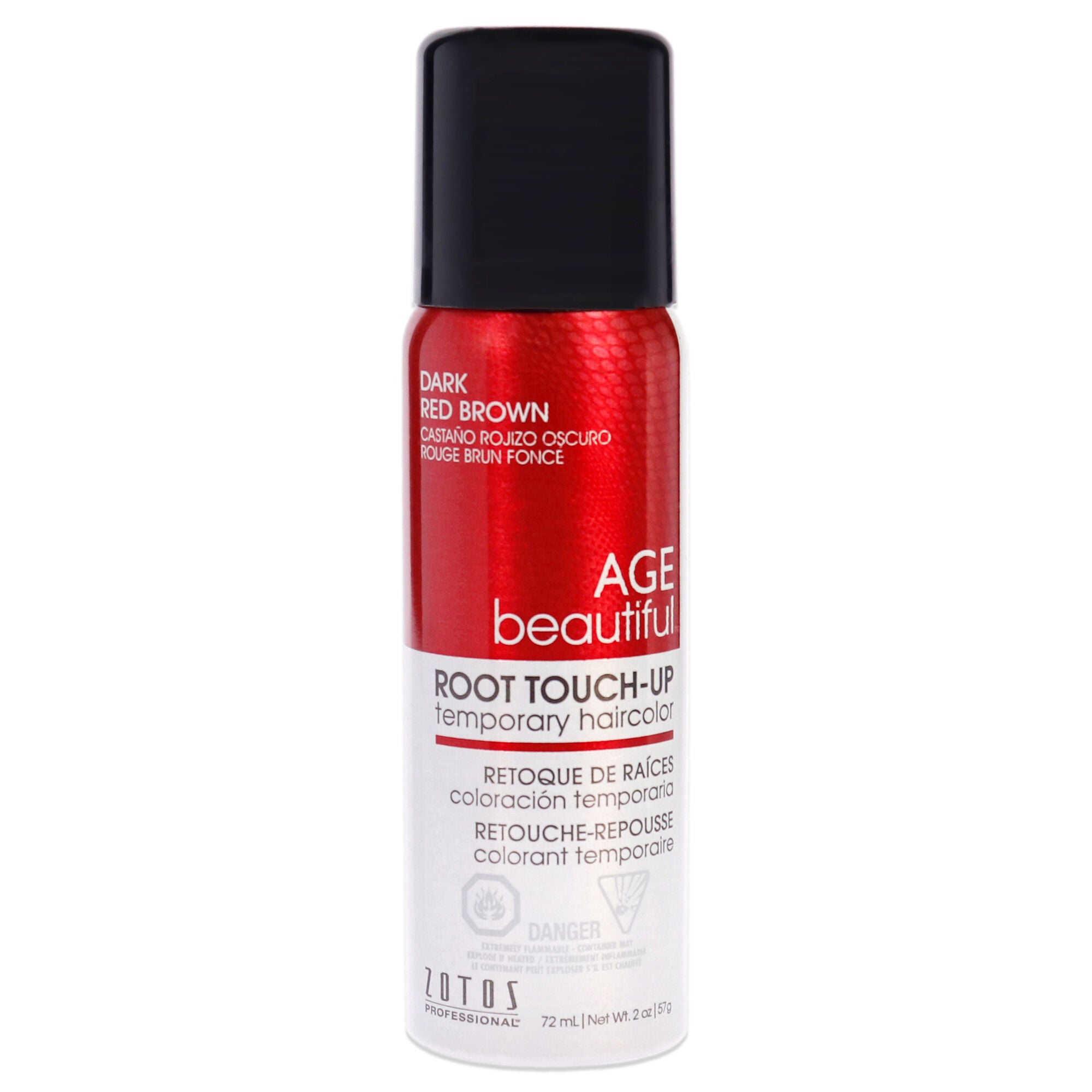 Root Touch Up Temporary Haircolor Spray - Dark Red Brown by ...