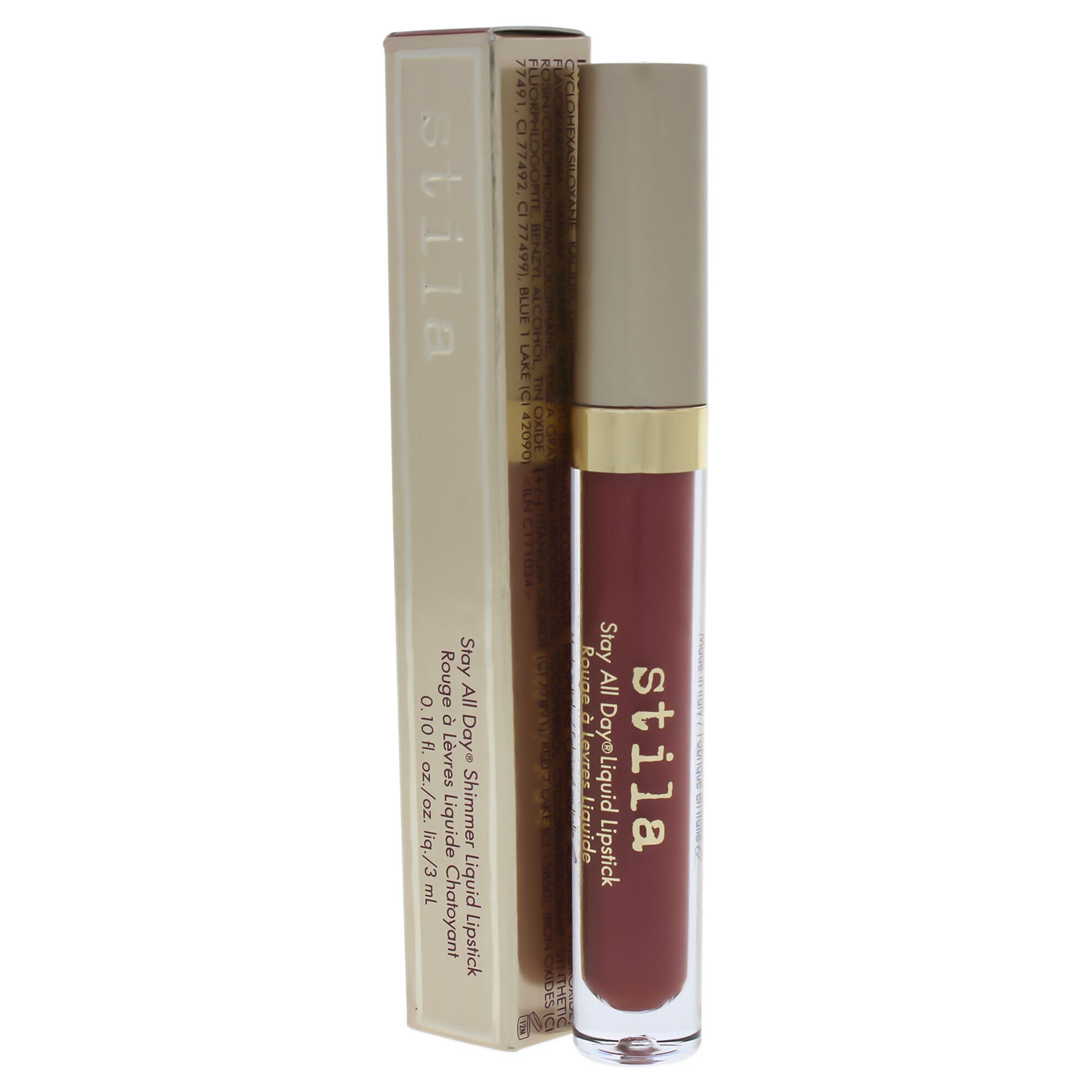 Stay All Day Liquid Lipstick - Miele Shimmer by Stila for Women - 0.1 ...