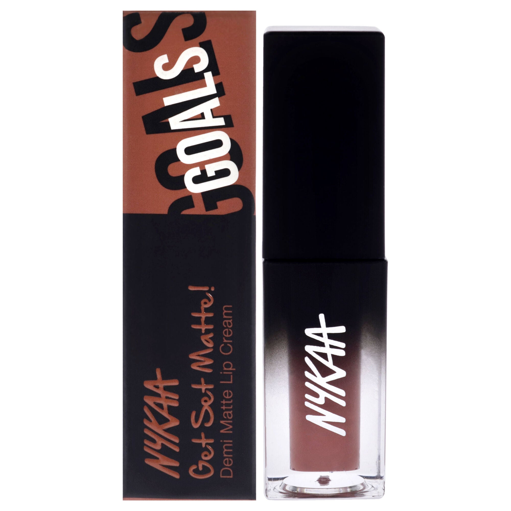 Get Set Matte Demi Matte Lip Cream - Goals by Nykaa Cosmetics for Women ...
