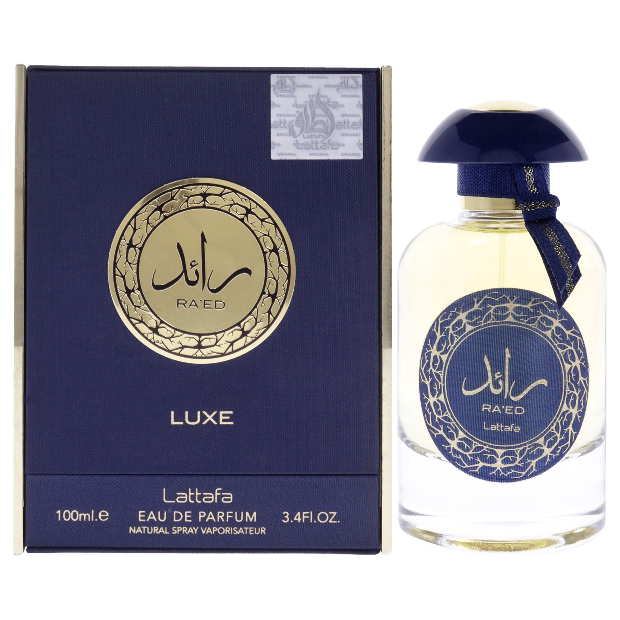 Raed Luxe Gold by Lattafa for Men - 3.4 oz EDP Spray | Swimsuits For All