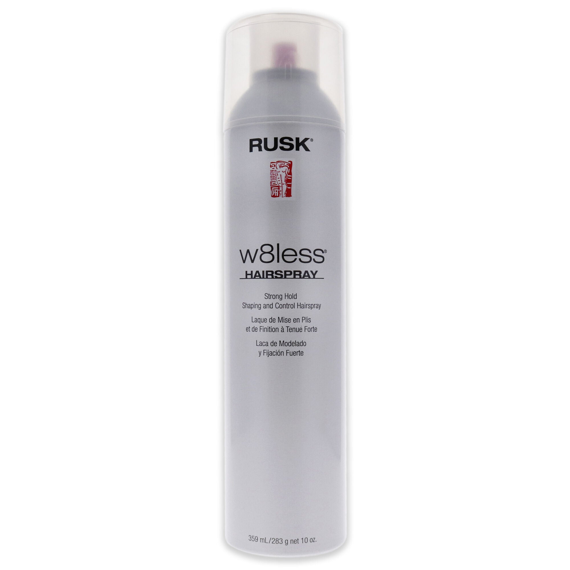 W8less Strong Hold Shaping and Control Hairspray by Rusk for Unisex ...