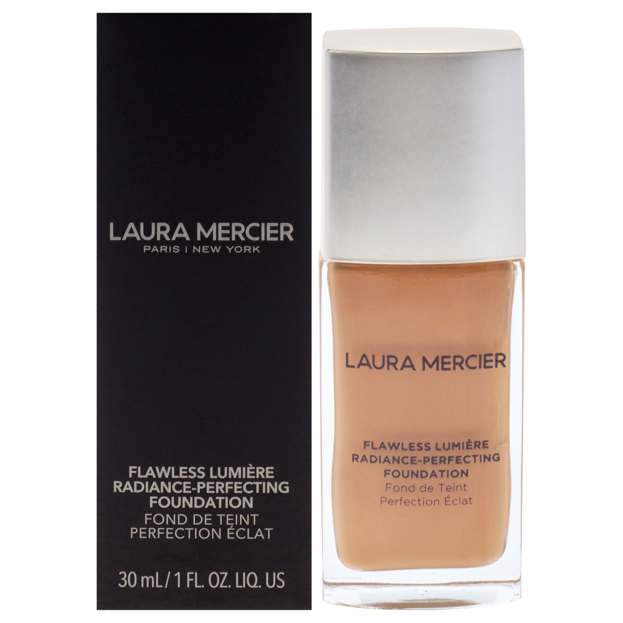Flawless Lumiere Radiance-Perfecting Foundation - 5W1 Amber by Laura Mercier for Women - 1 oz ...