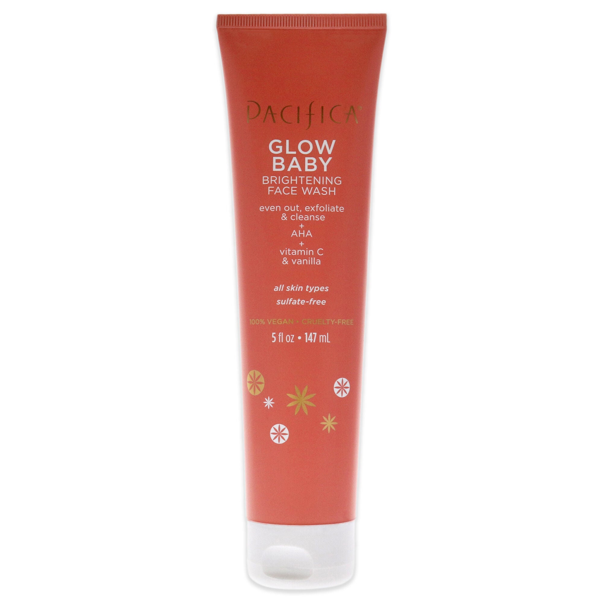 Glow Baby Brightening Face Wash by Pacifica for Women - 5 oz Face Wash ...
