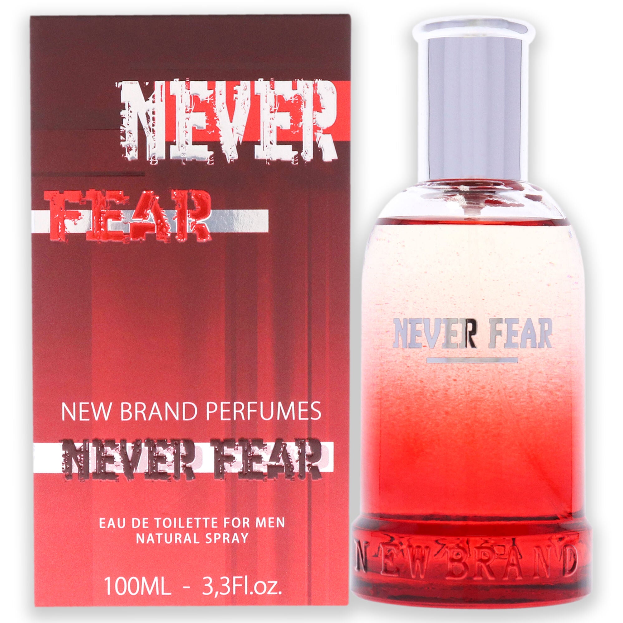 Never Fear by New Brand for Men - 3.3 oz EDT Spray | Swimsuits For All