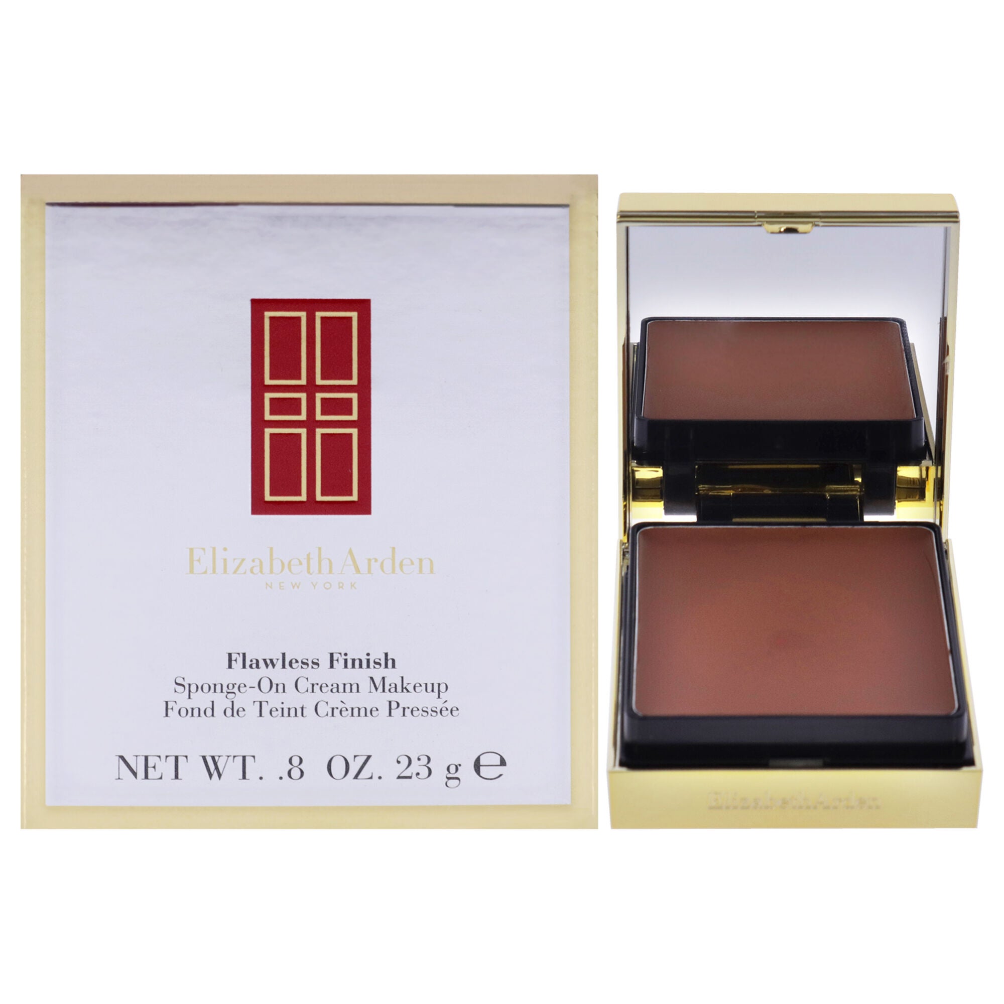 Flawless Finish Sponge-On Cream Makeup - 57 Chestnut by Elizabeth Arden ...