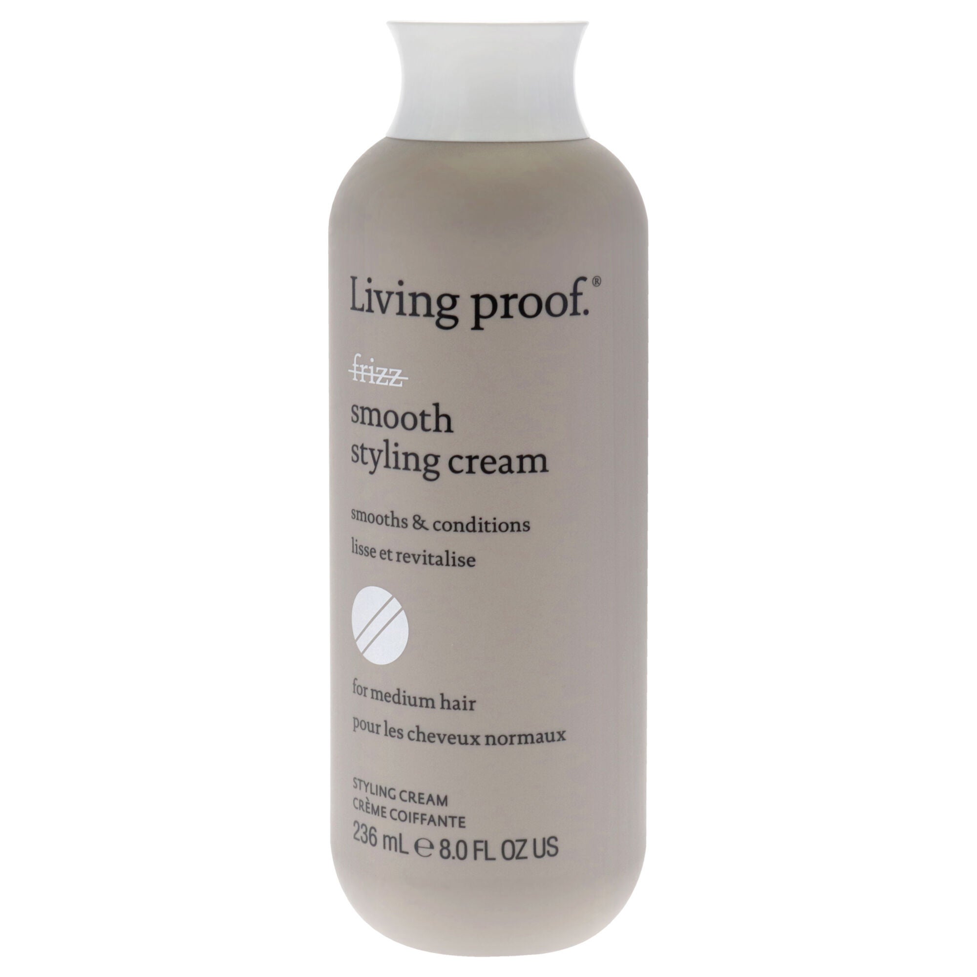 No Frizz Smooth Styling Cream by Living Proof for Unisex - 8 oz Cream ...