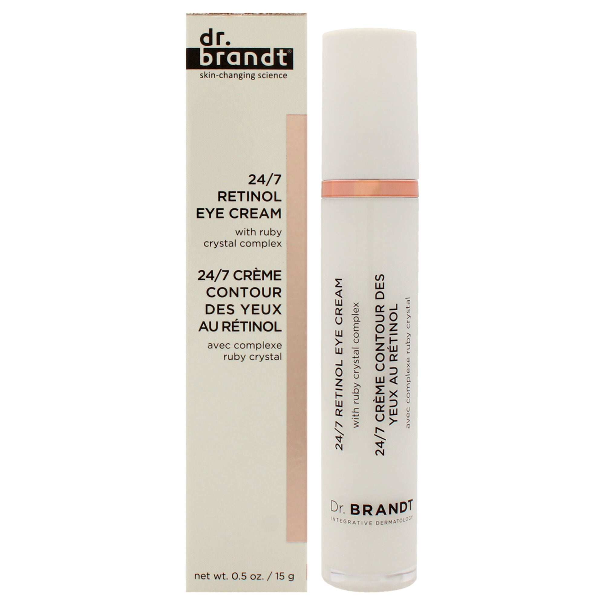 24-7 Retinol Eye Cream by Dr. Brandt for Women - 0.5 oz Cream ...