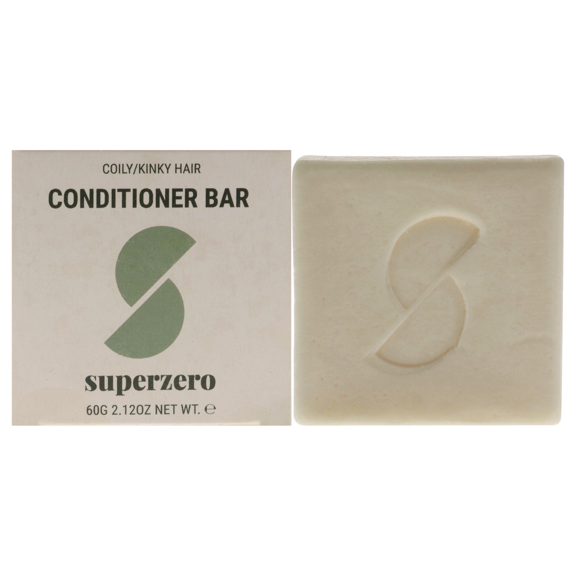 Conditioner Bar - Coily-Kinky Hair by Superzero for Unisex - 2.12 oz Conditioner | Swimsuits For All