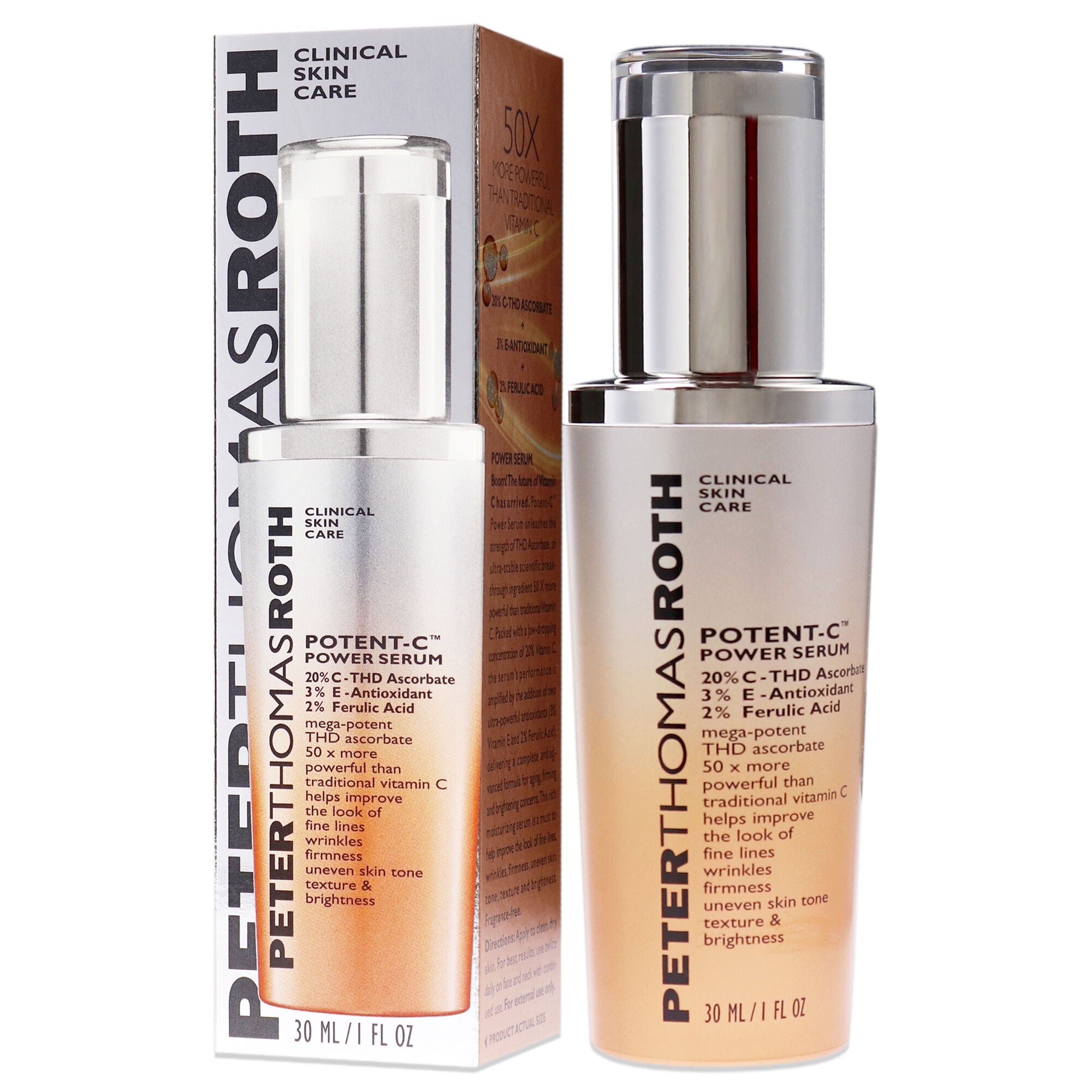 Potent-C Power Serum by Peter Thomas Roth for Unisex - 1 oz Serum | Swimsuits For All