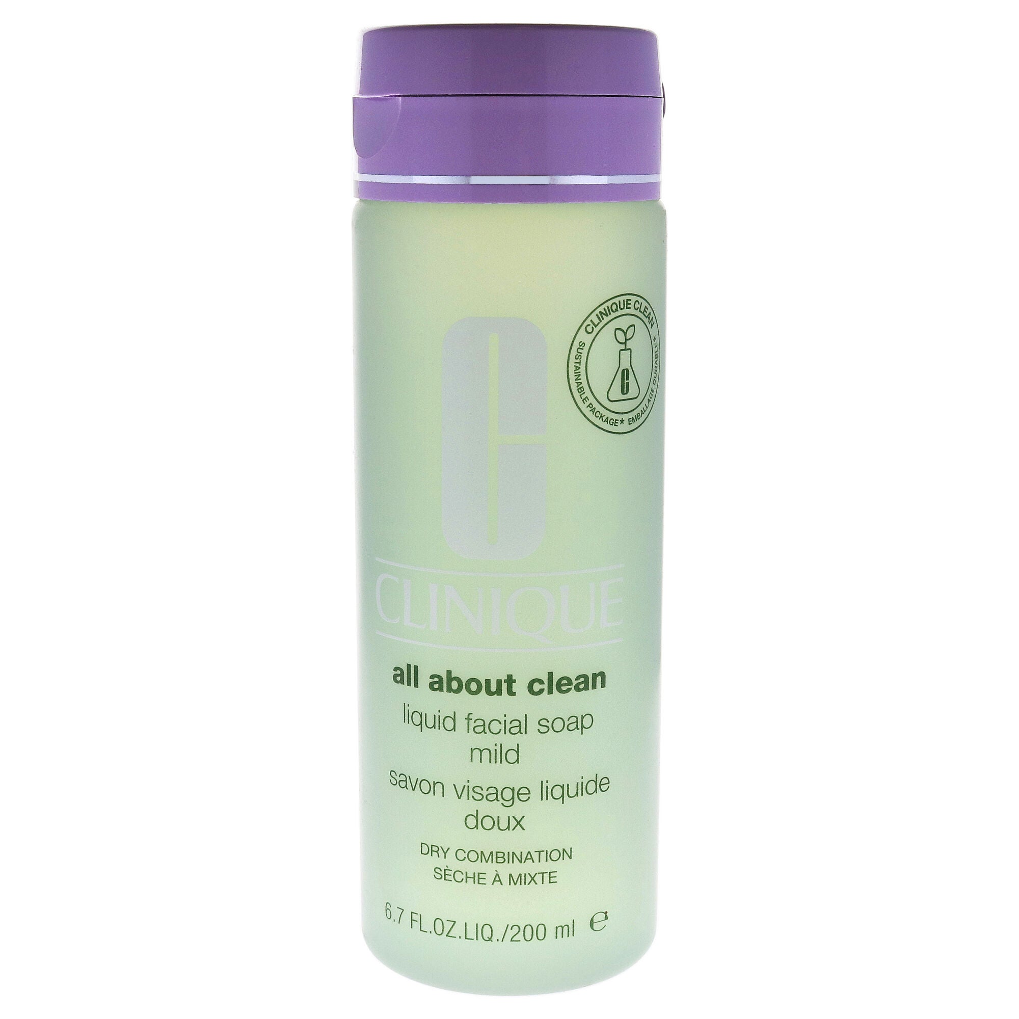 All About Clean Liquid Facial Soap Mild by Clinique for Unisex - 6.7 oz ...