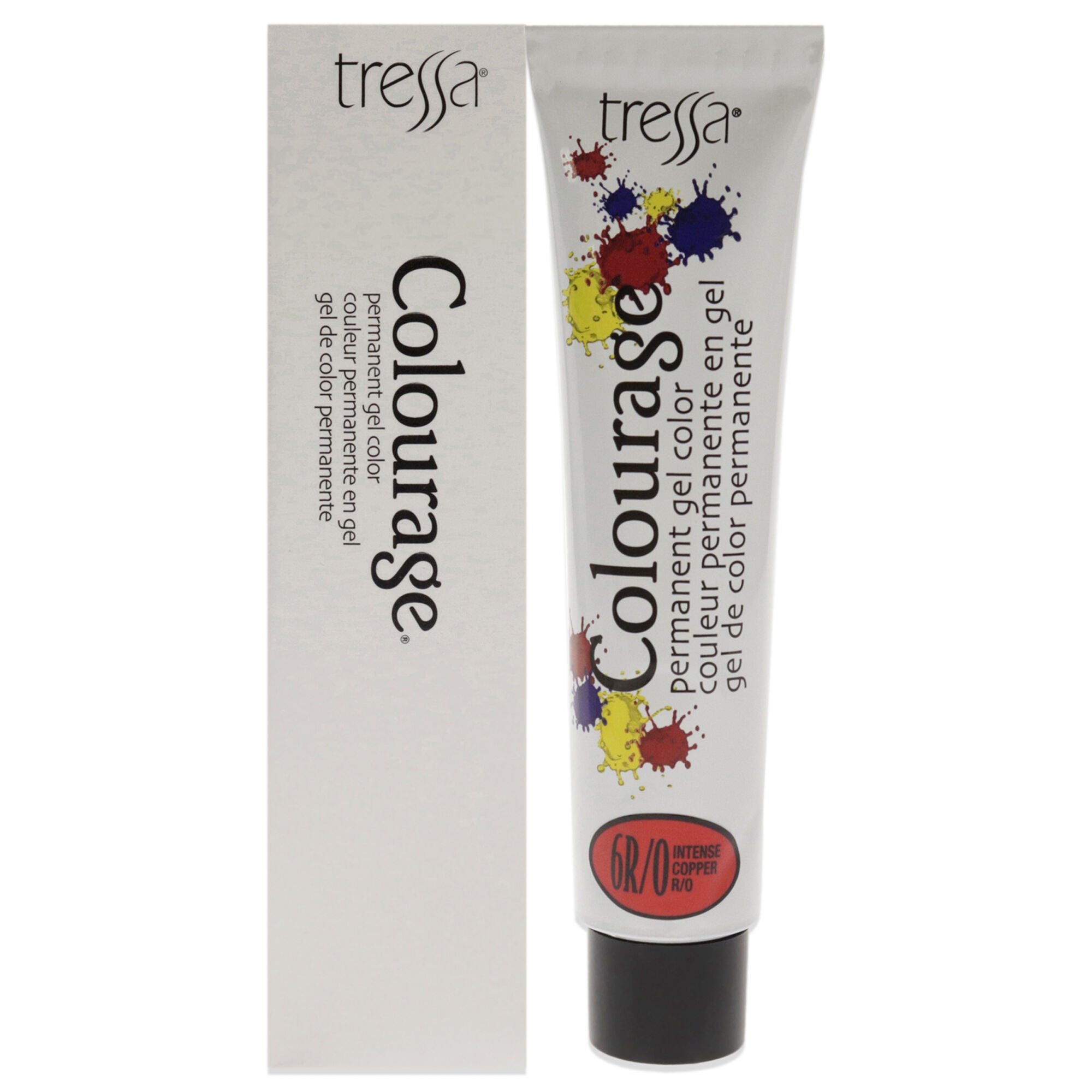 Colourage Permanent Gel Color - 6RO Intense Copper by Tressa for Unisex ...