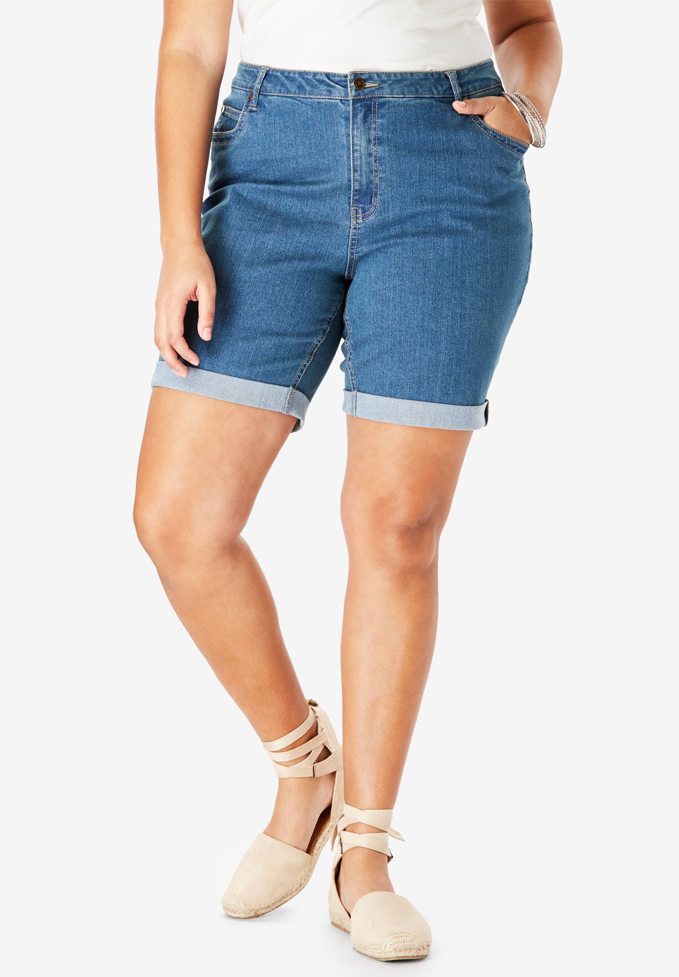 Invisible Stretch® Iconic Cuffed Short | Swimsuits For All