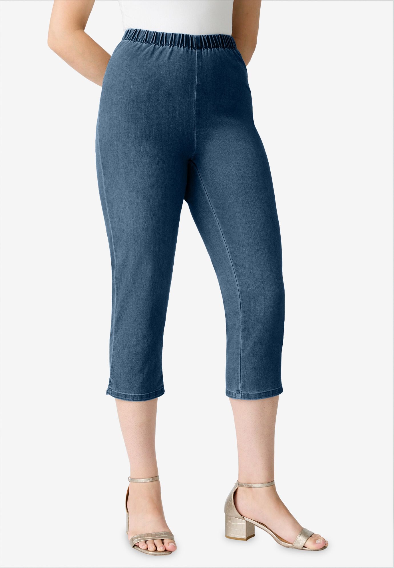 Comfort Stretch Capri Jean | Swimsuits For All