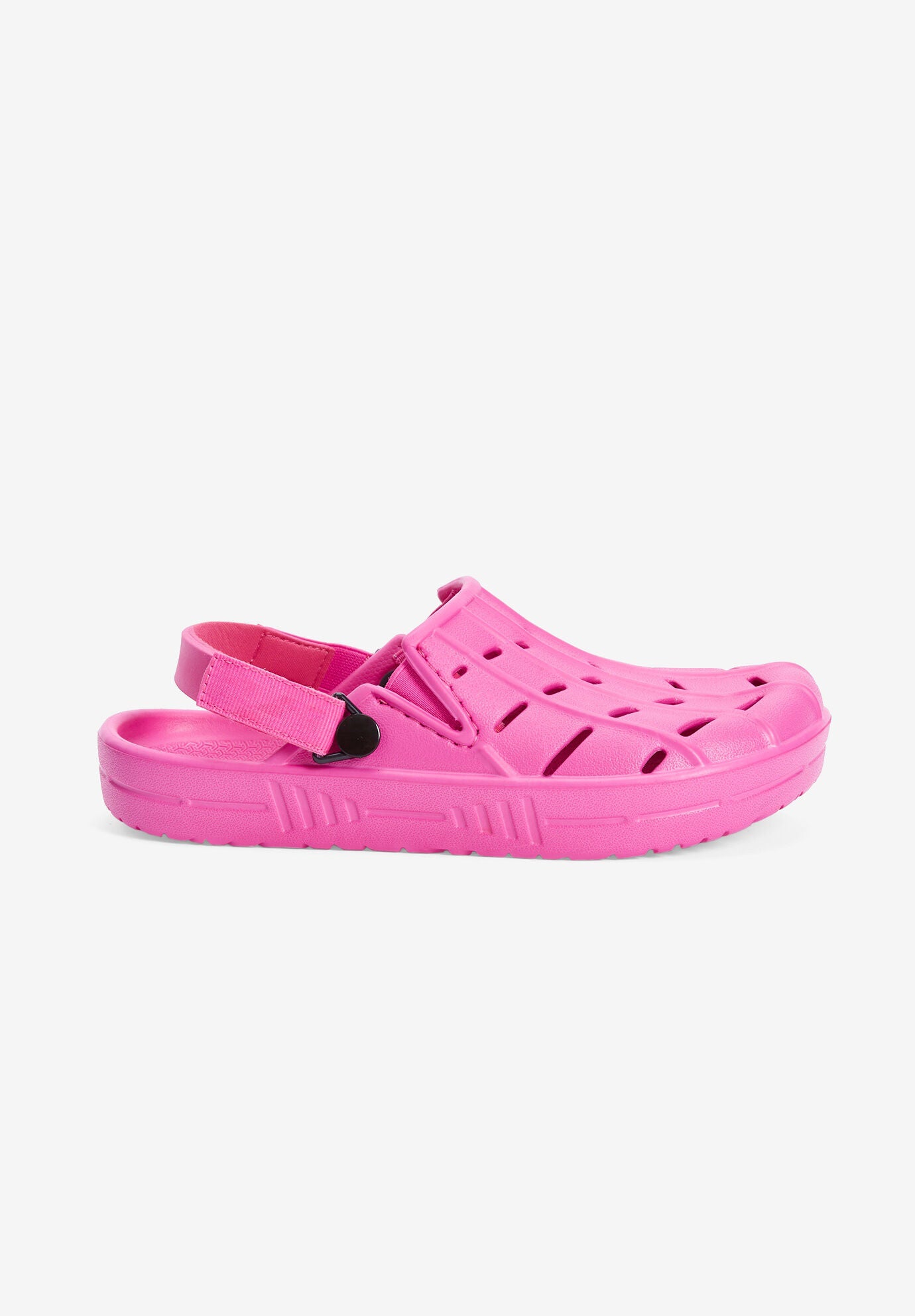 Everyday The Rubber Clog by Comfortview, White Floral | Swimsuits For All