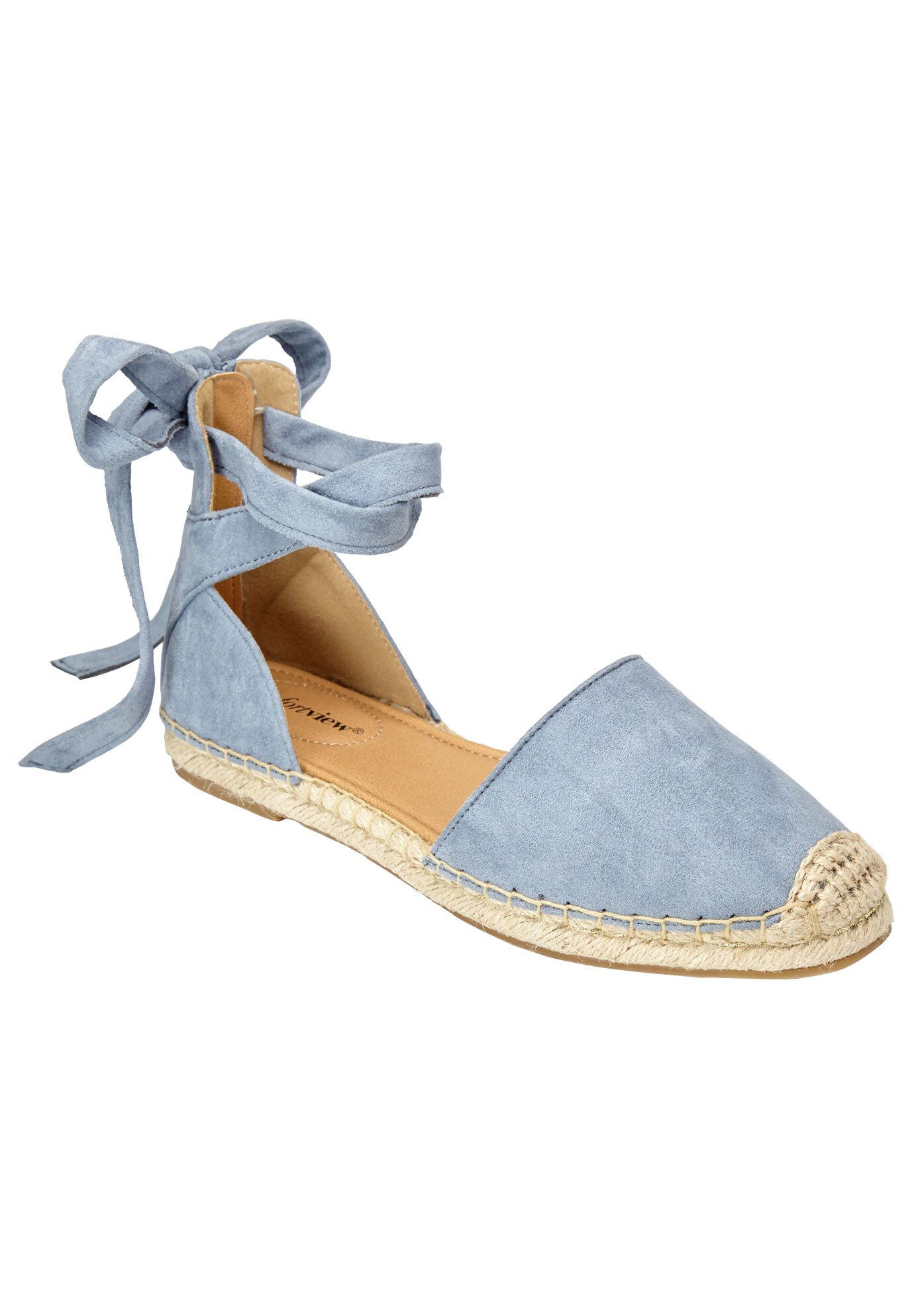 Everyday The Shayla Flat Espadrille, Chambray | Swimsuits For All